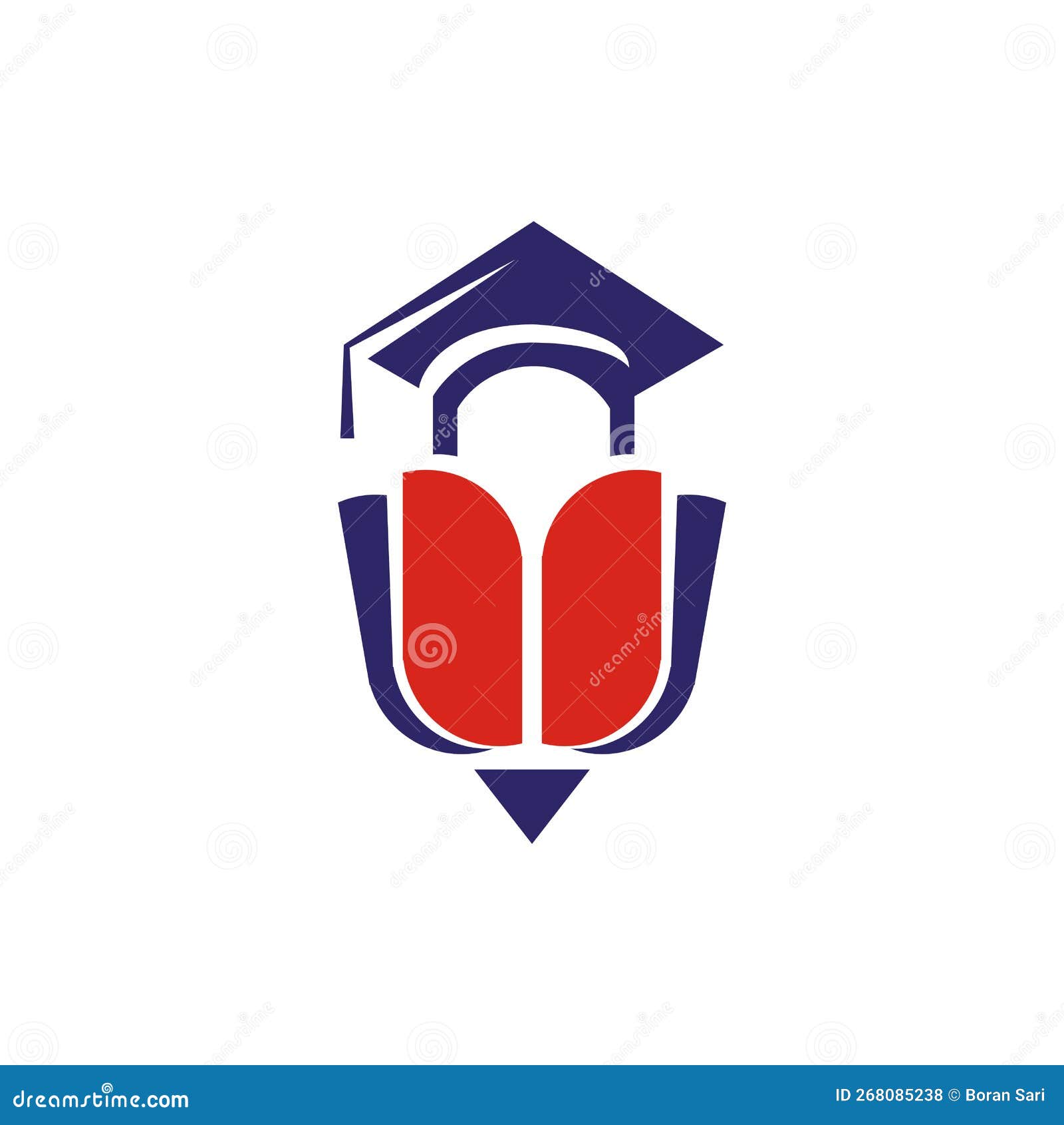 Education Library Brand, Symbol, Design, Graphic, Minimalist.logo Stock ...