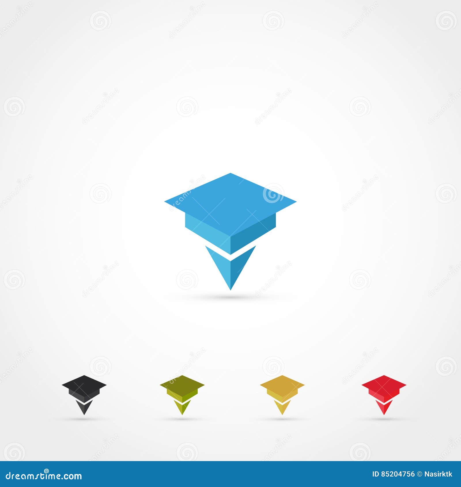 Education Location Collage and School Study Point Logo Mark Stock ...