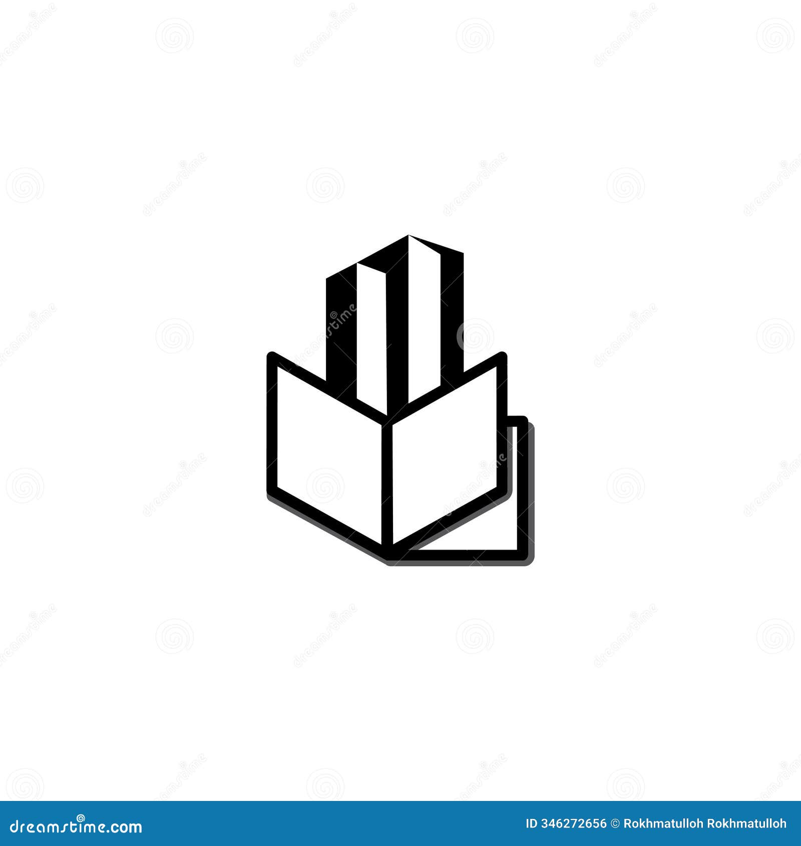 Education Logo Architect Design Illustration Vector Stock Illustration ...