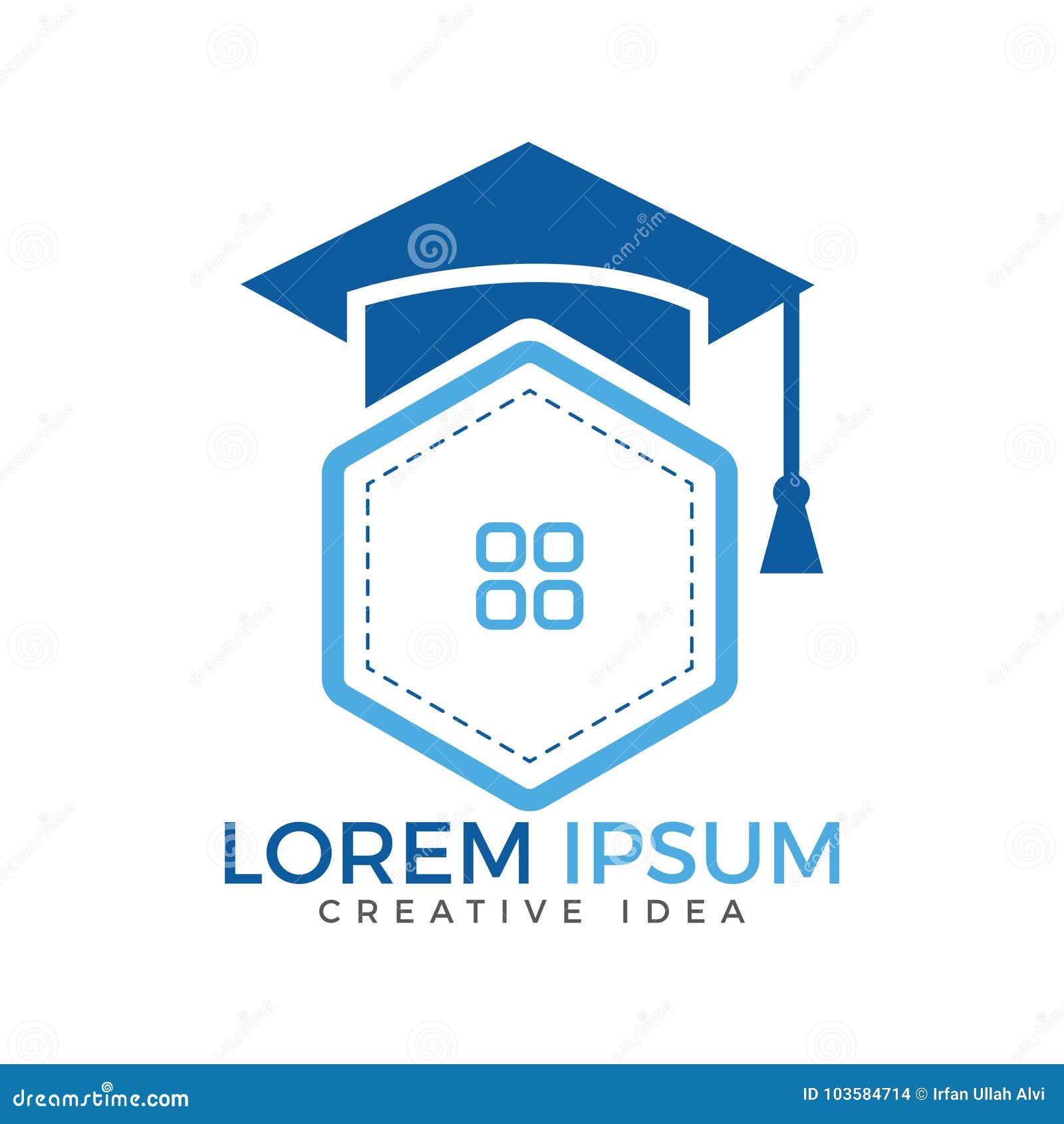 Education or Library Logo Template Design Vector. Stock Vector ...