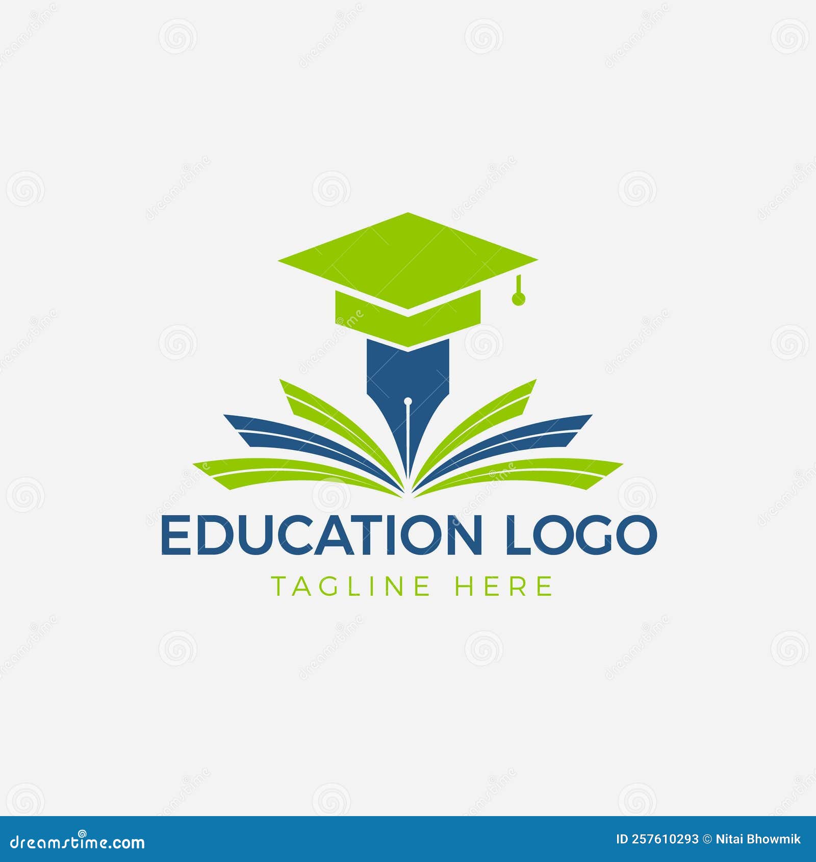 Education Logo Design, Academy Logo Vector Stock Vector - Illustration ...