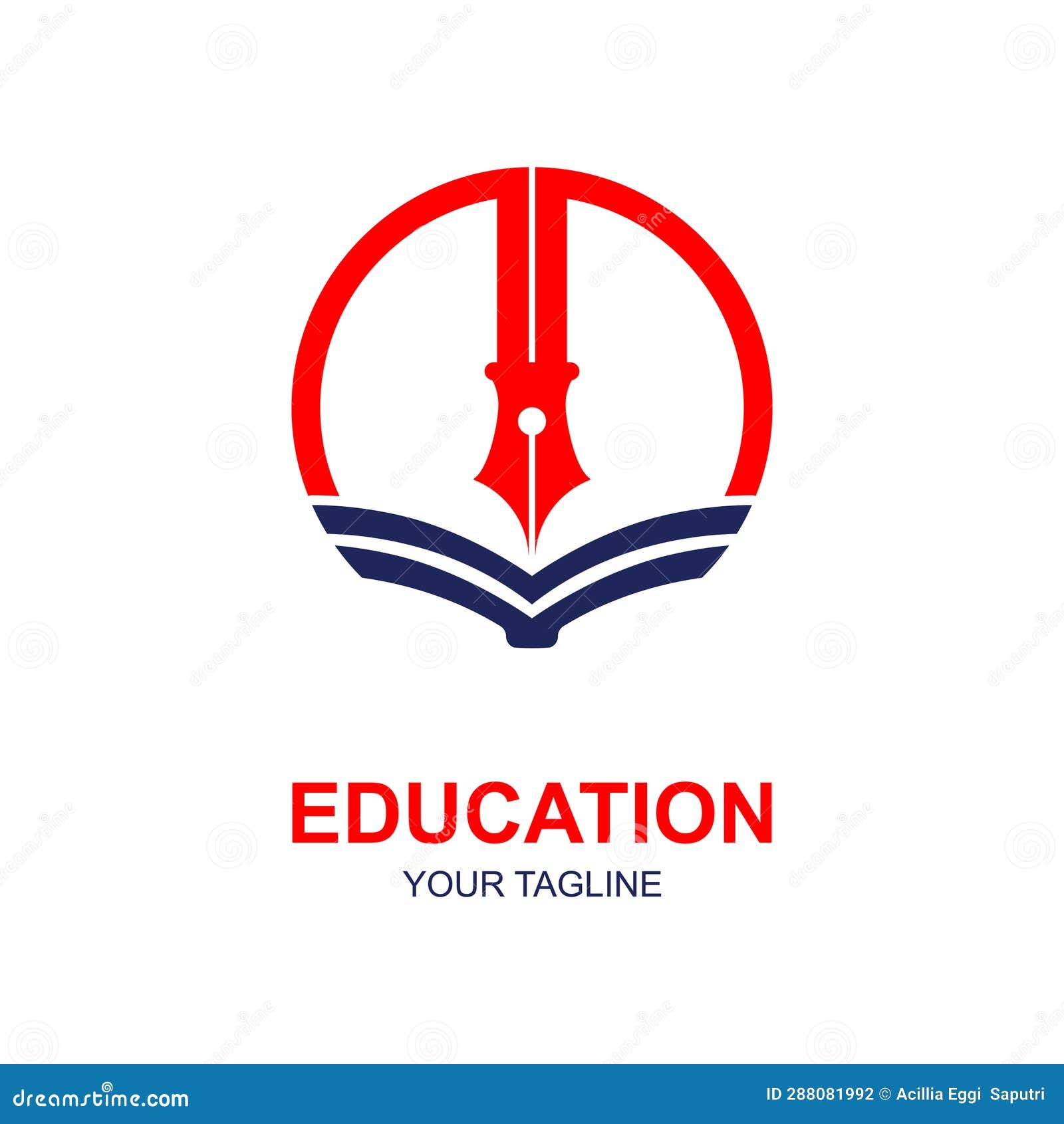 Education Logo Design with Bachelor Cap and Book Concept with Creative ...