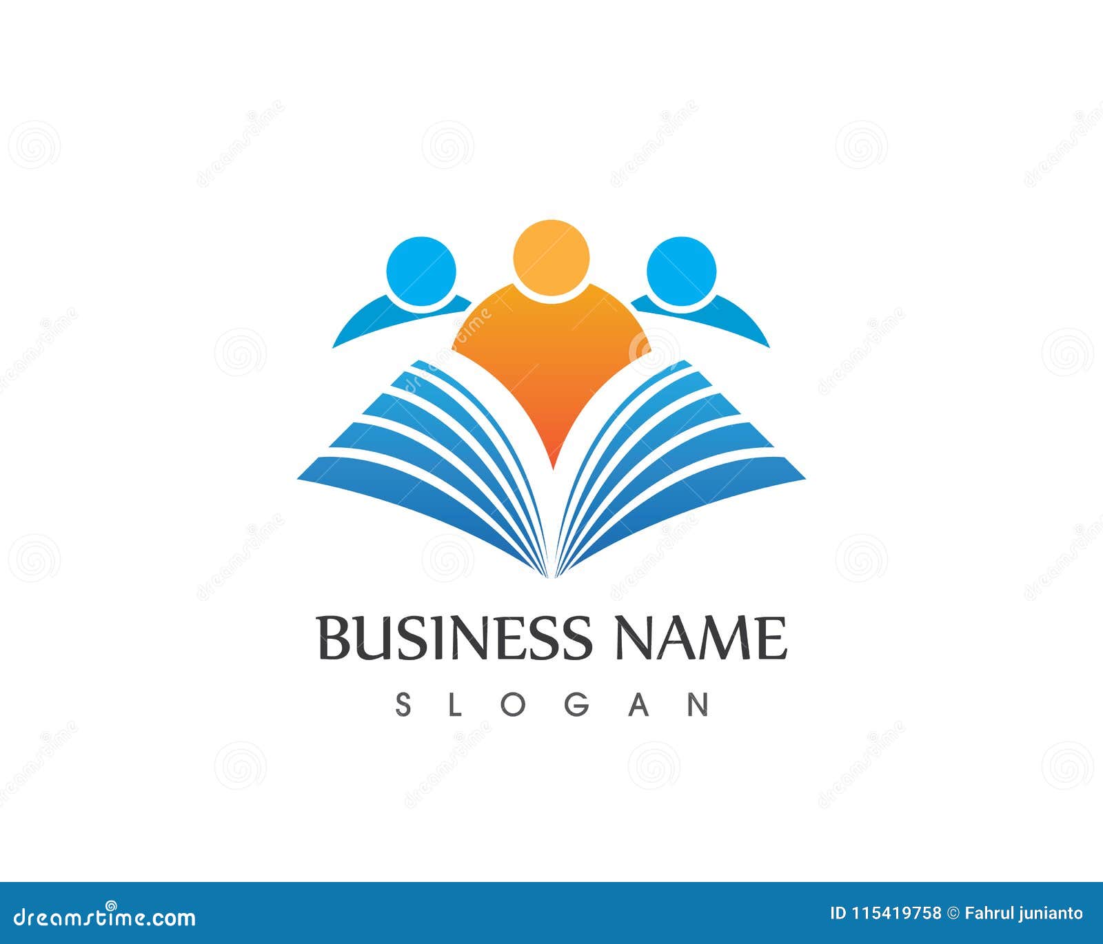 Education Logo Design Template Stock Vector - Illustration of service ...