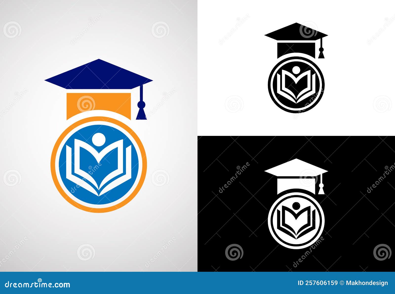 Education Logo Design Vector Template, Education and Graduation Logo ...