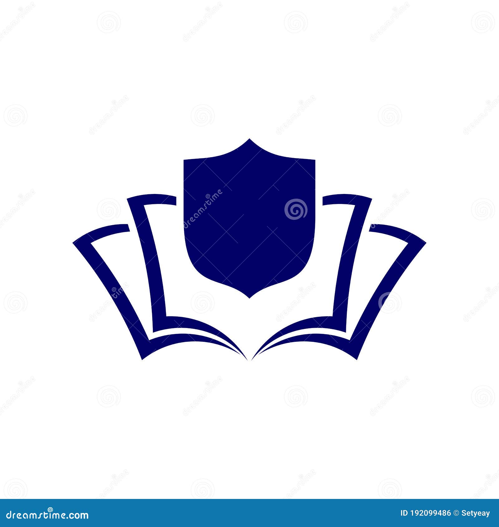 Education Logo Icon Design, Vector Illustration, Shield Concept Design ...
