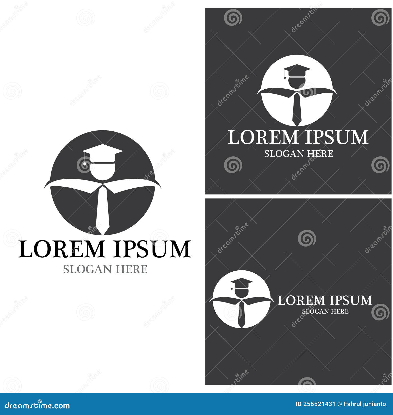 Education Logo Template Vector Stock Illustration - Illustration of ...