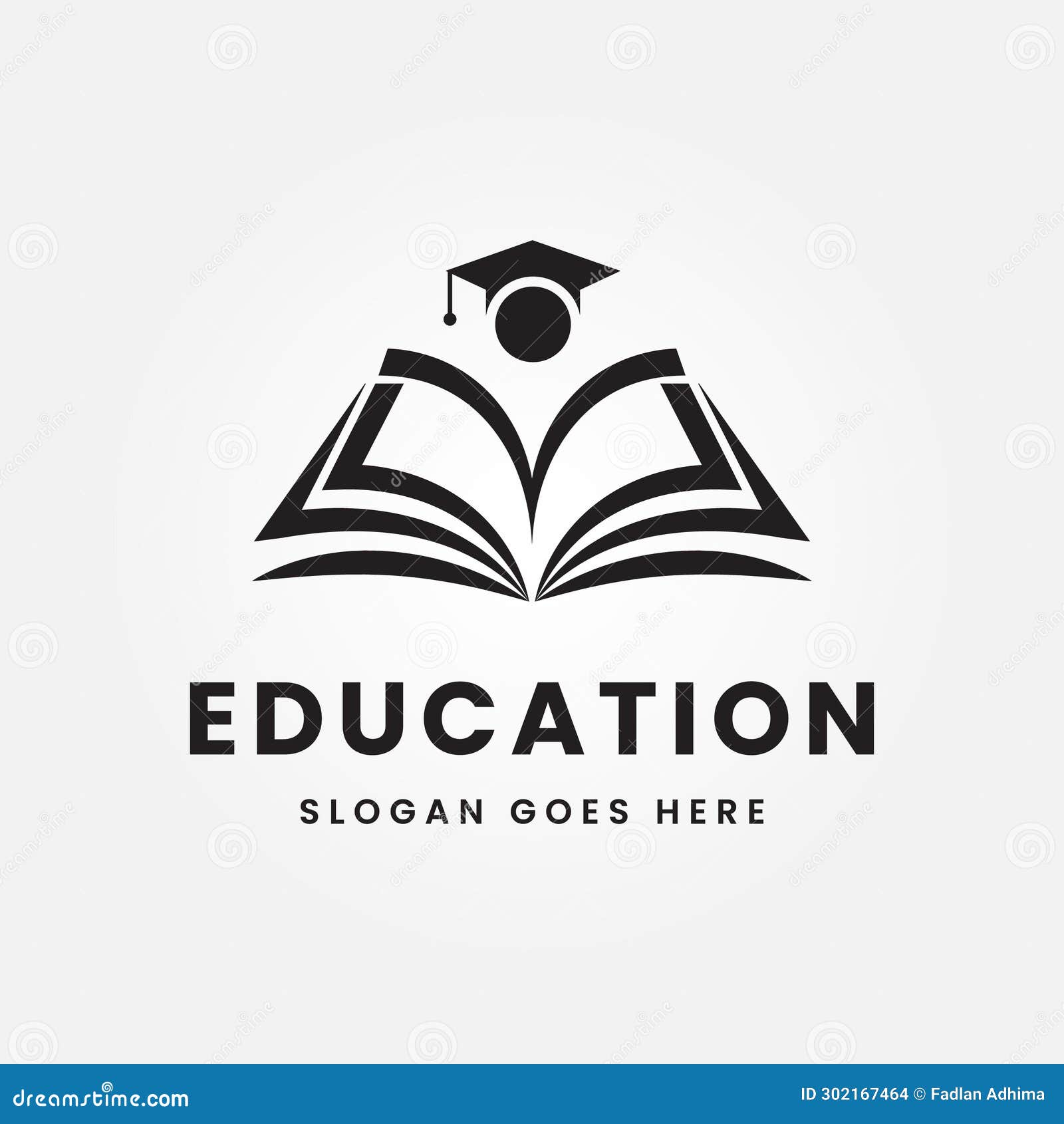 Education Logo Vector Design of Concept Stock Vector - Illustration of ...