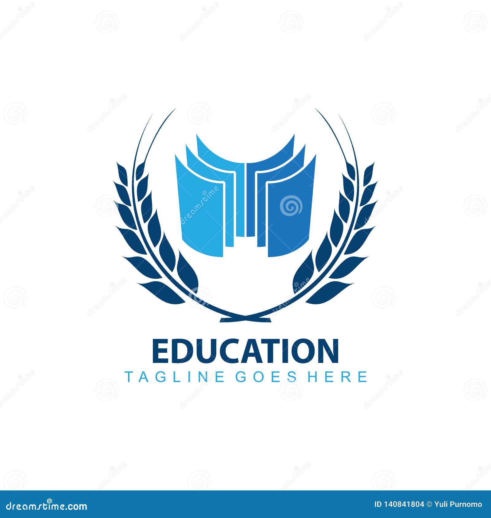 Education Logo Vector Image Stock Illustration - Illustration of ...