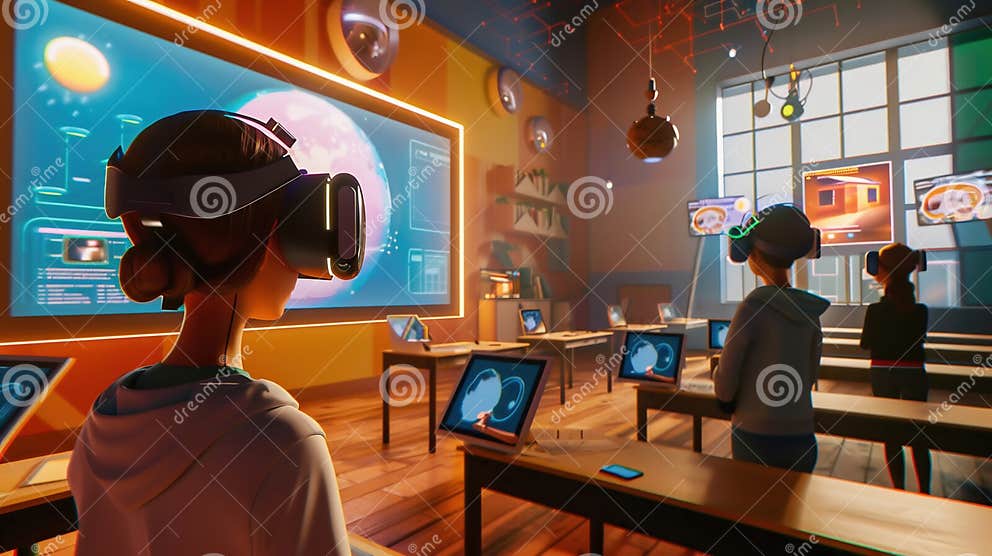 Education in the Metaverse: a Virtual Classroom Where Students Interact ...