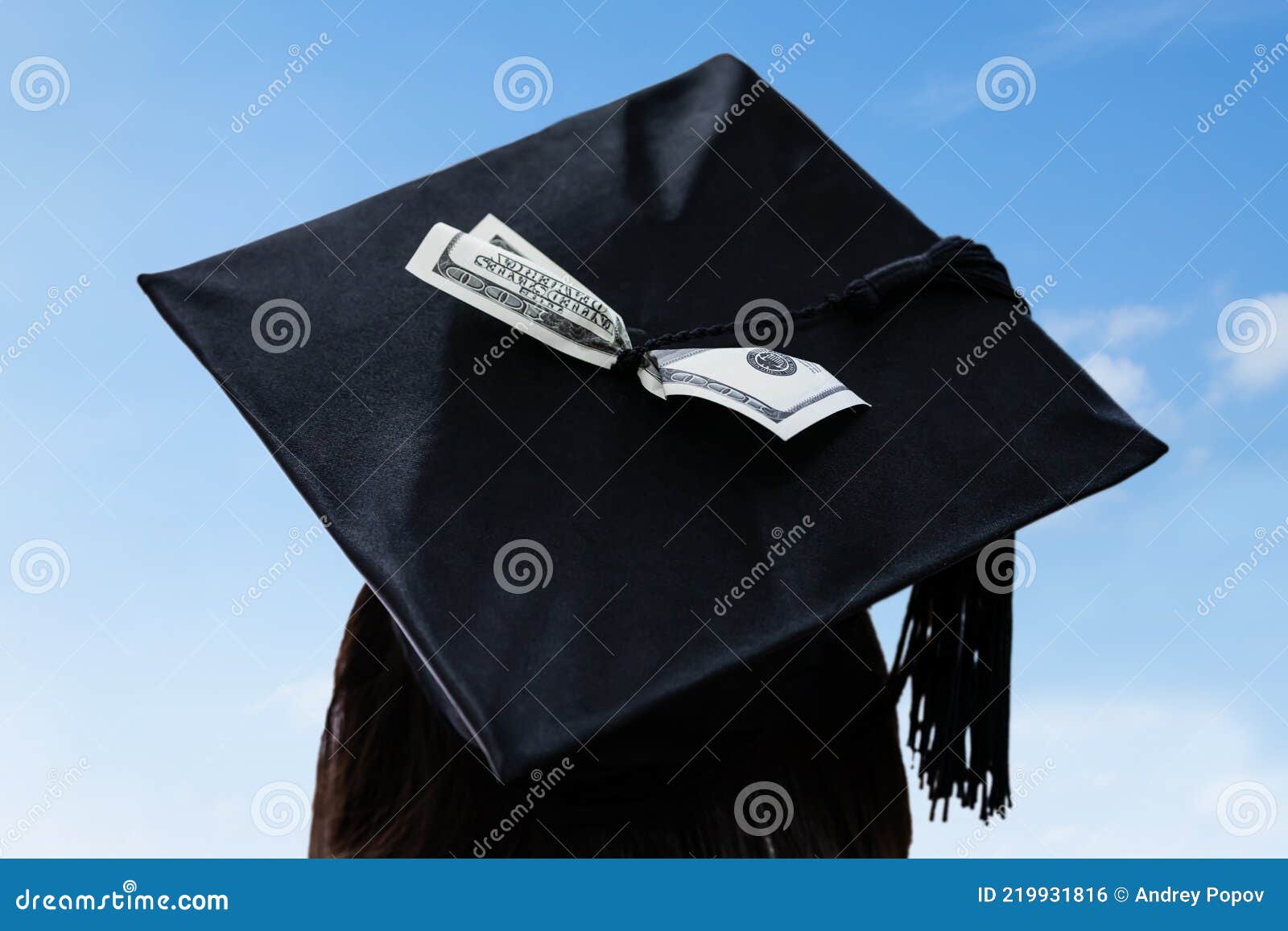 Education Money and Study Cost Stock Photo - Image of college, female ...