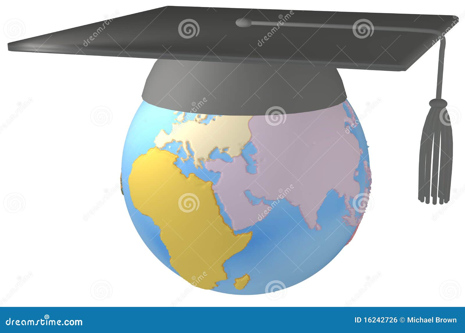 Graduation Earth Mascot Wearing Graduation Cap, Earth Character, Earth ...