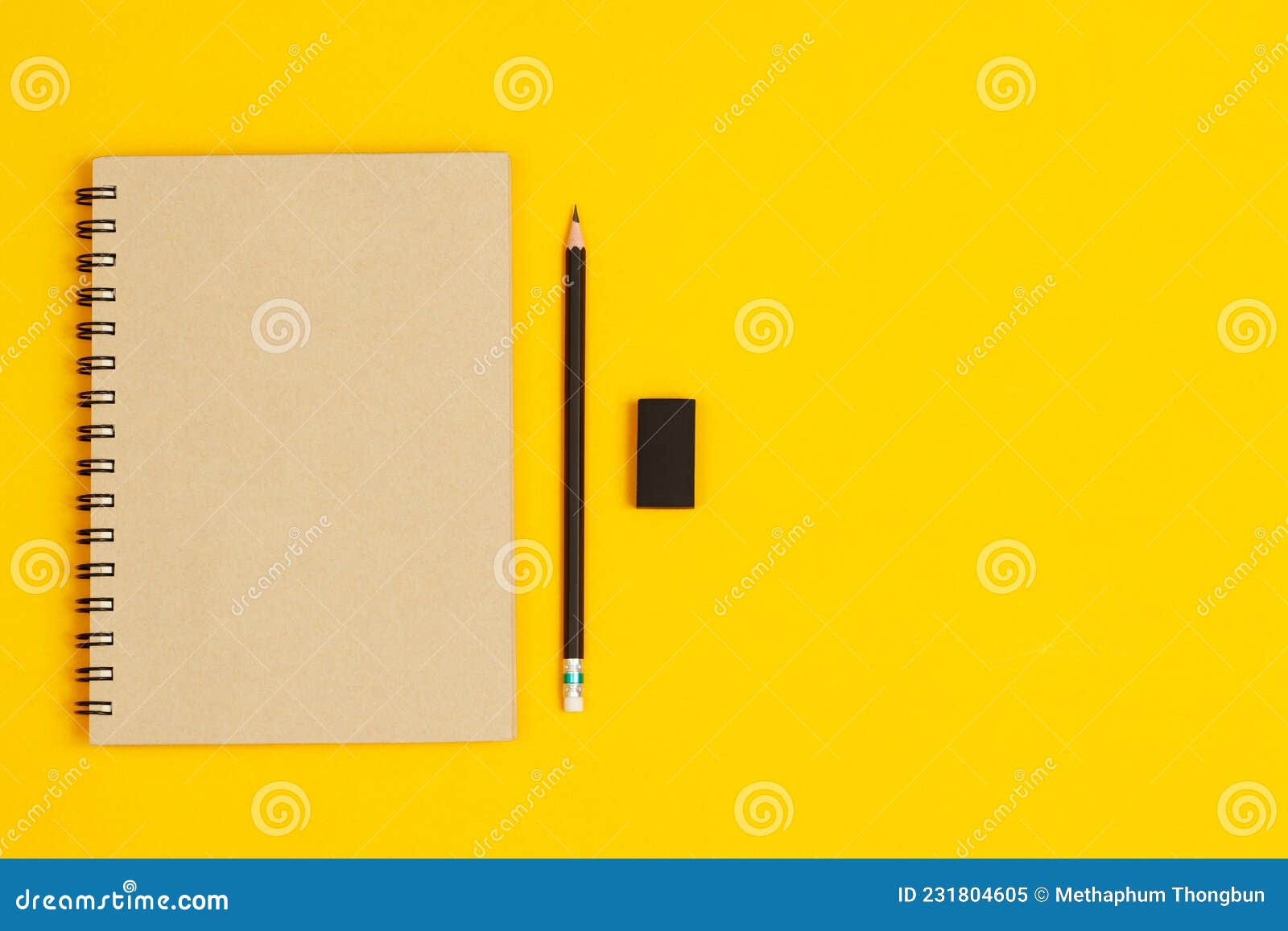 Education Notebook for Students in the Classroom Stock Image - Image of ...