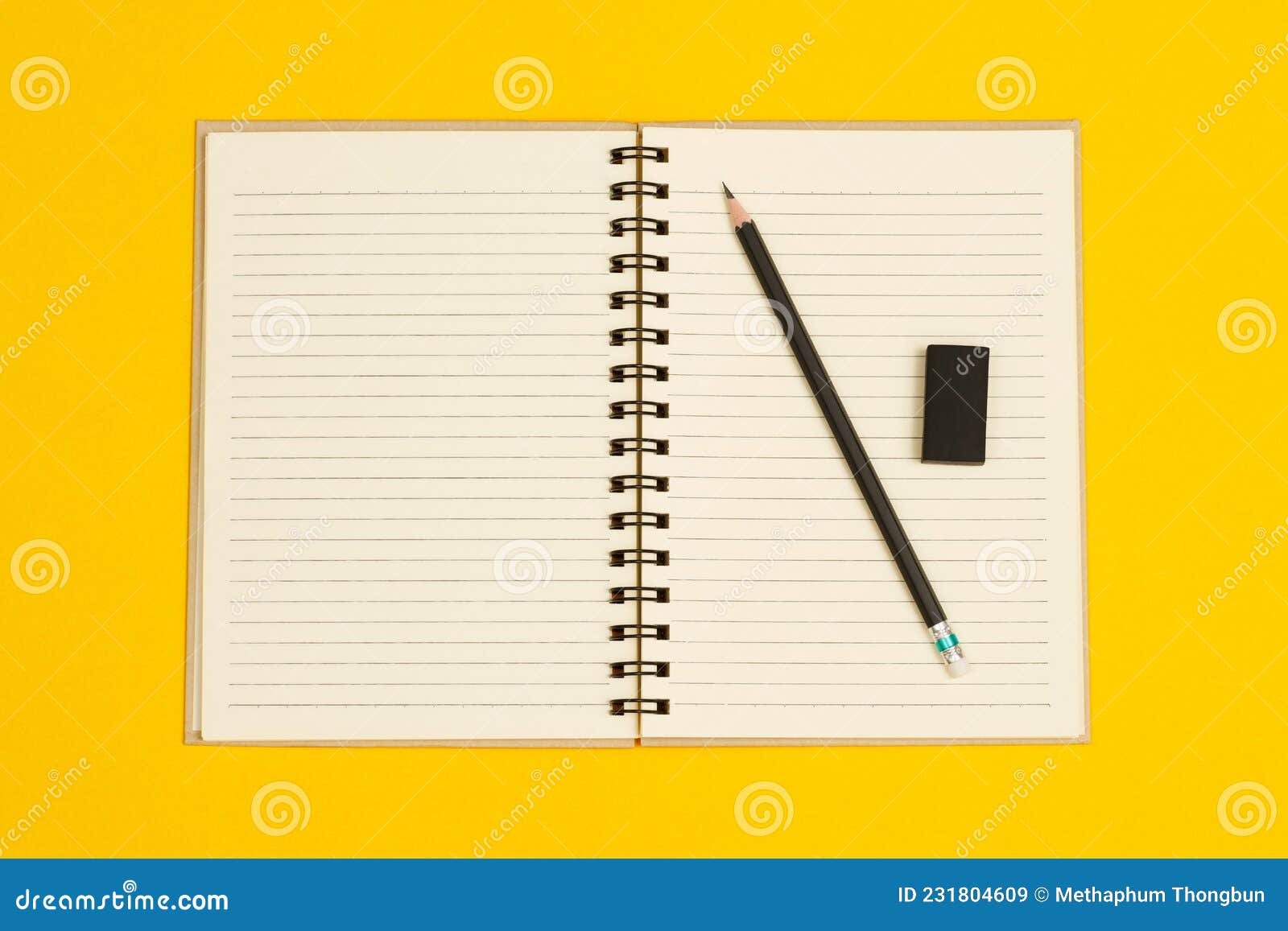 Education Notebook for Students in the Classroom Stock Image - Image of ...