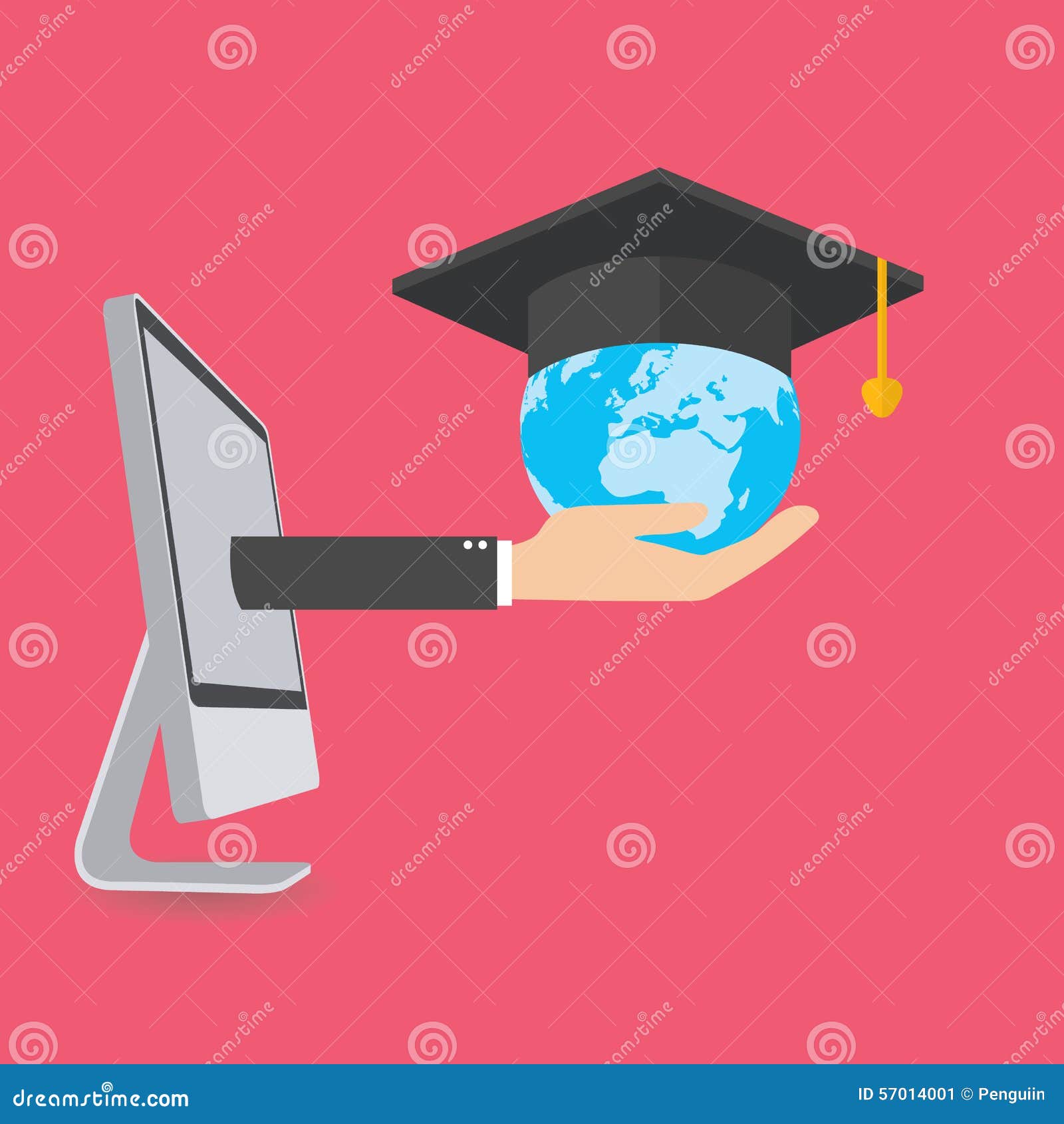 Education, Online Learning Concept, Vector Stock Vector - Illustration ...