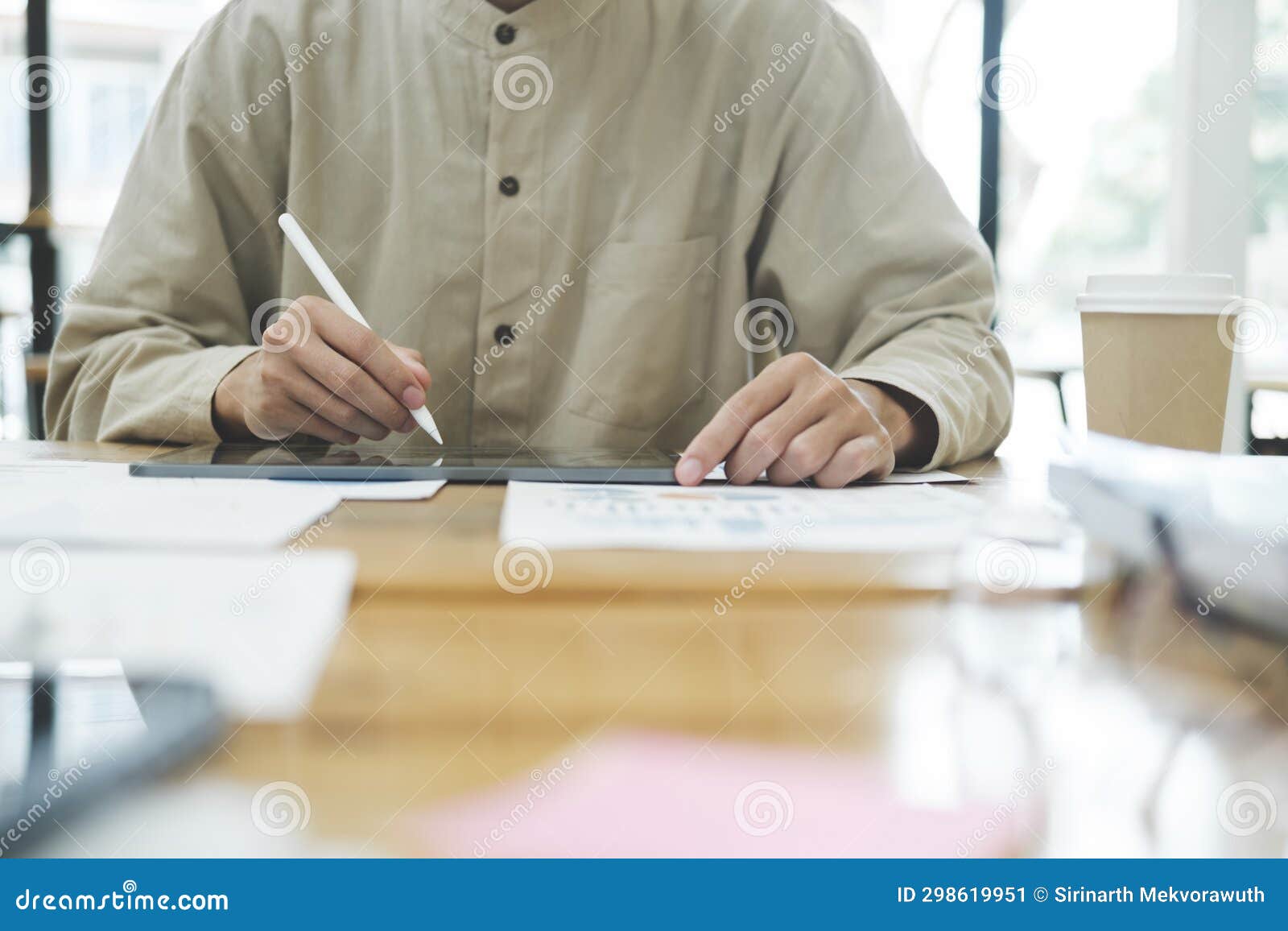 Education Online Learning or Self Study Concept. Stock Image - Image of ...