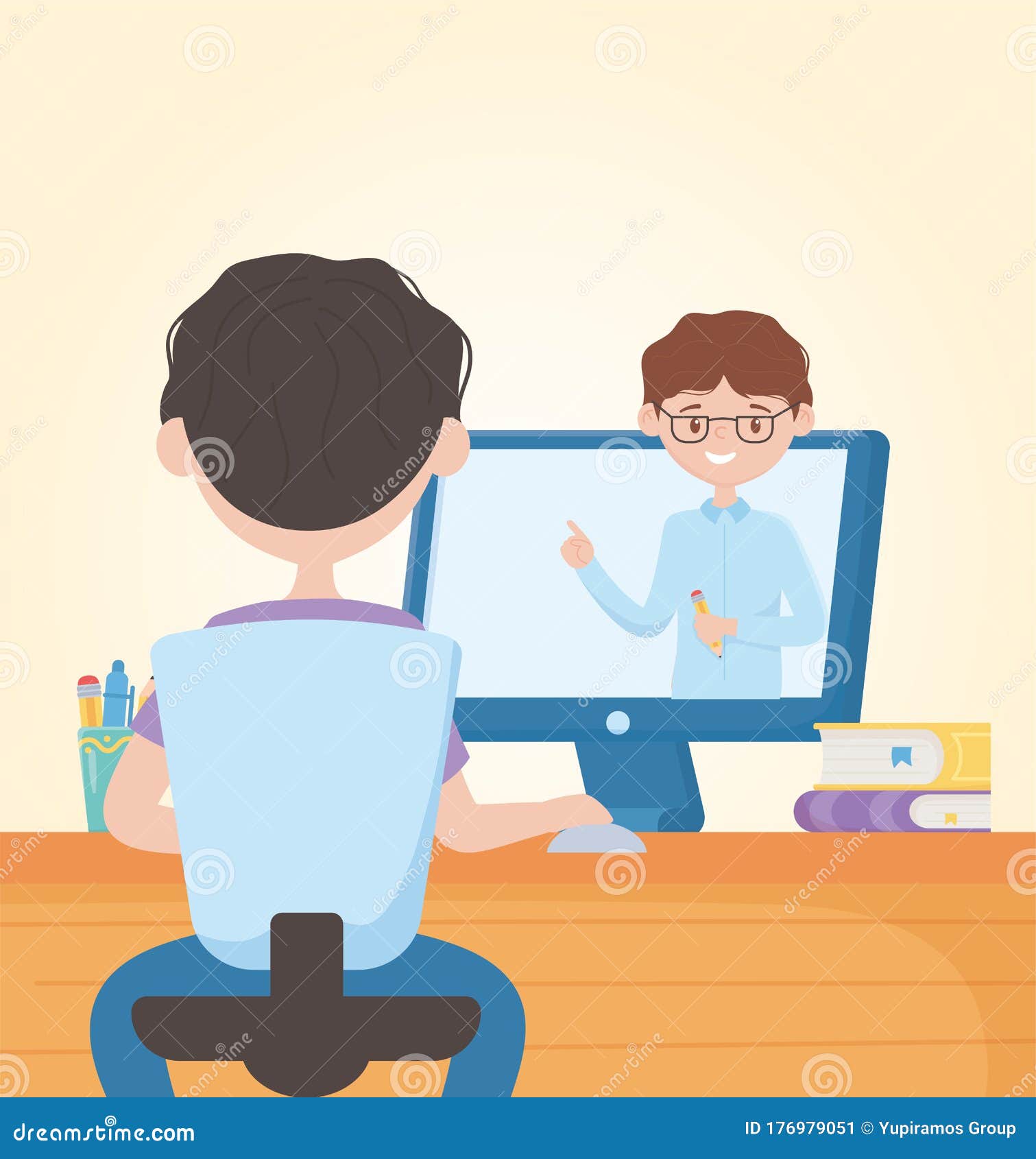 Computer Training Cartoon