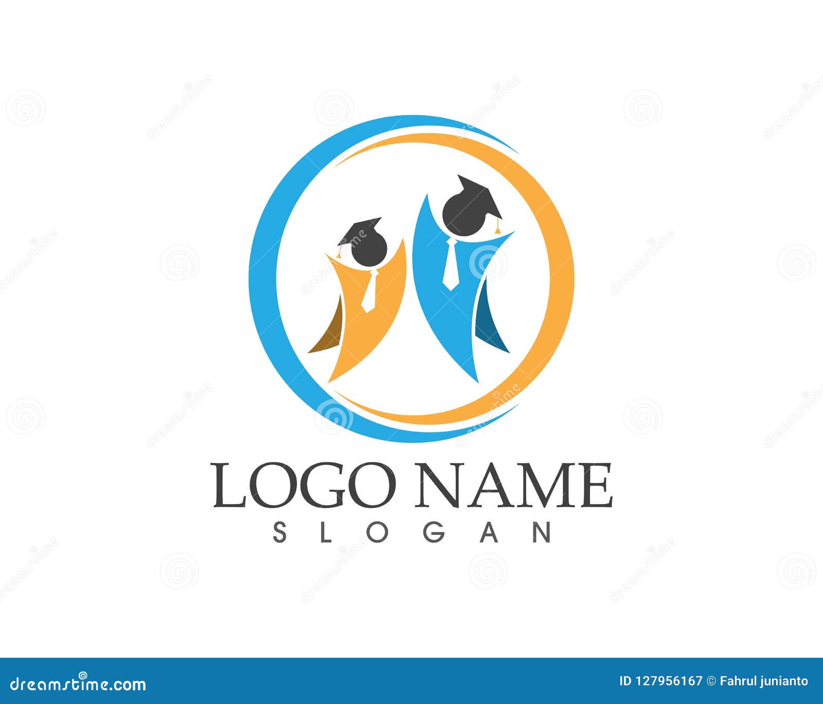 Education People Logo Design Concept Stock Vector - Illustration of ...