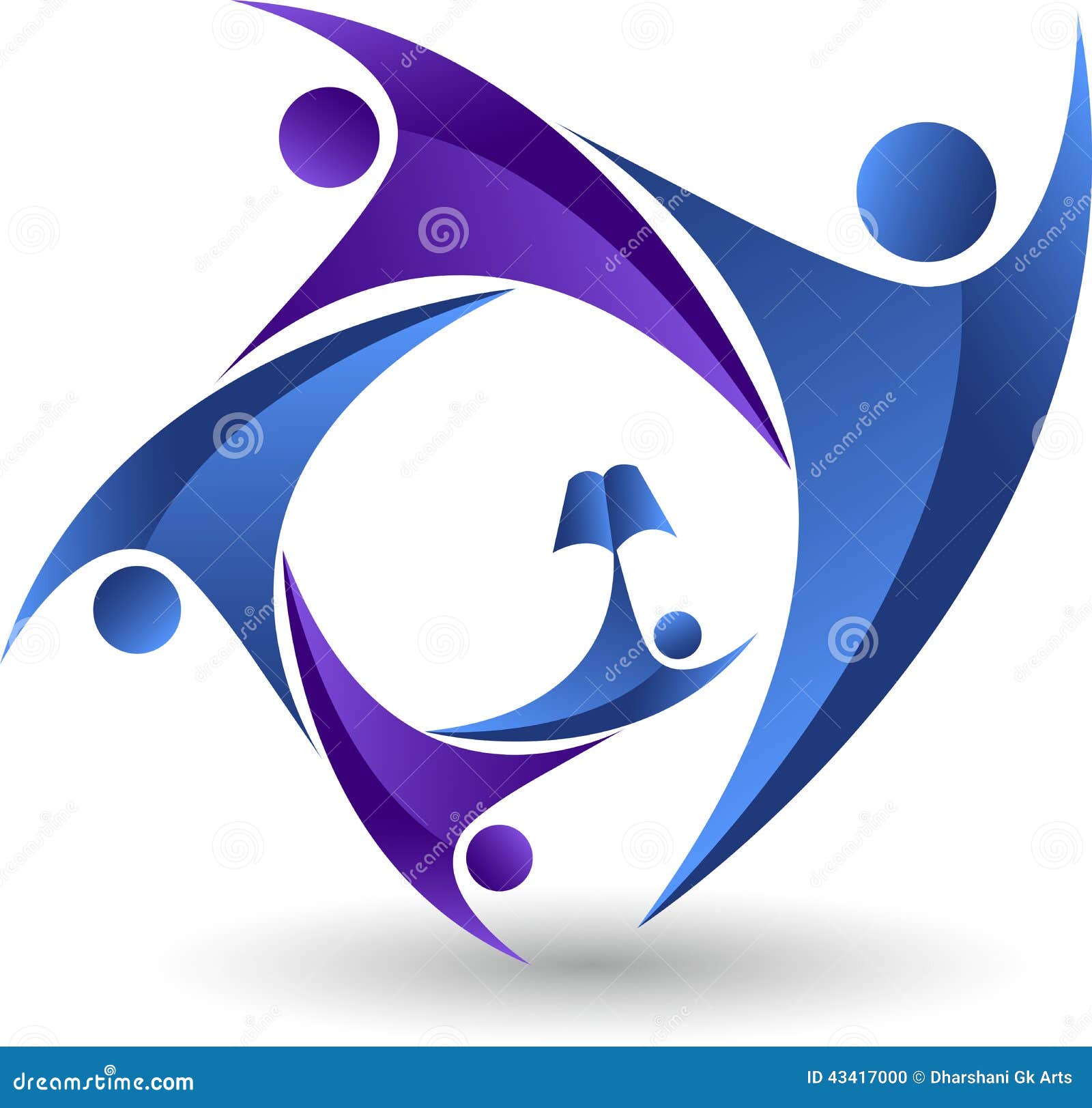 Education peoples logo stock vector. Illustration of background - 43417000