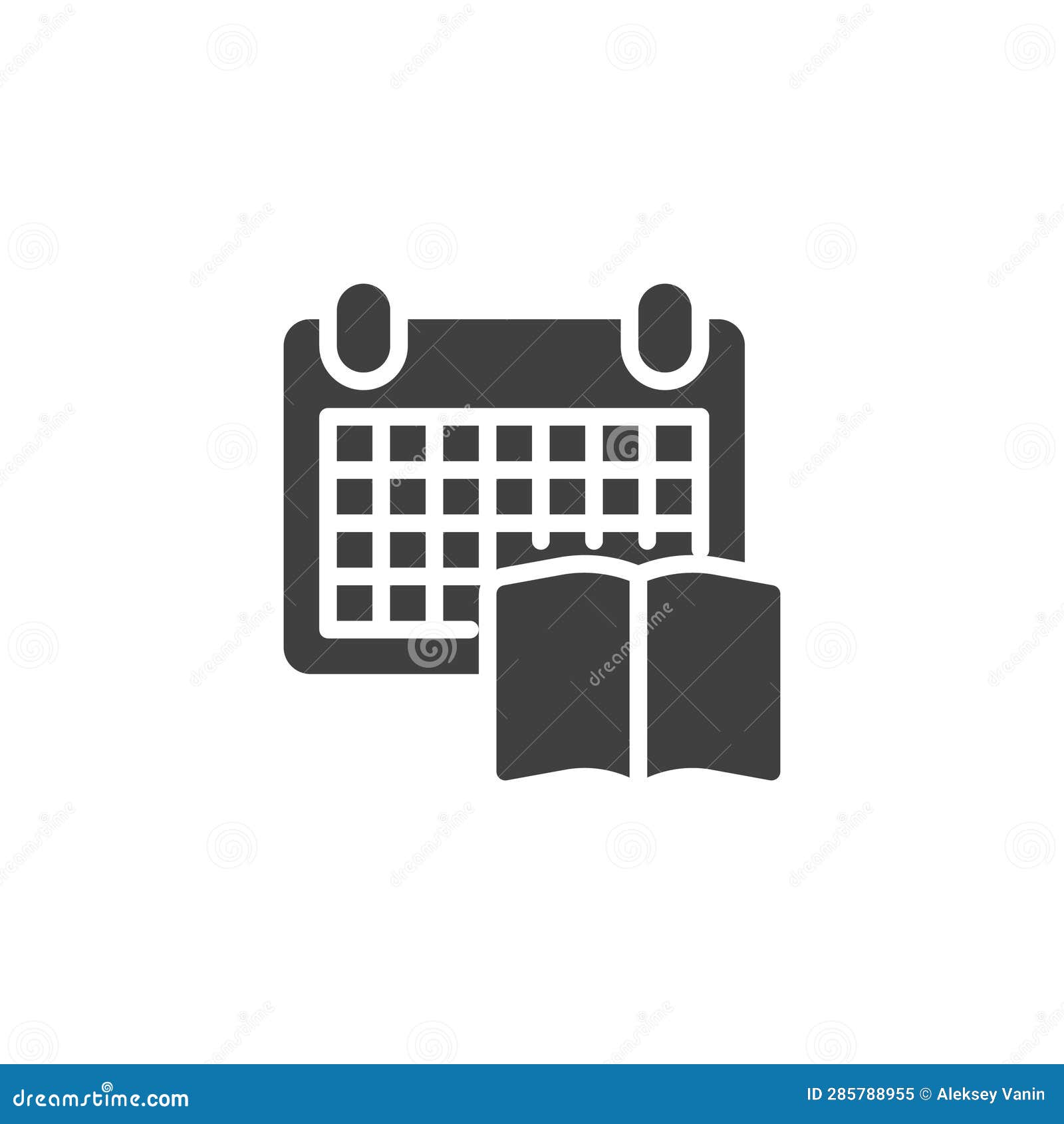 Education plan vector icon stock vector. Illustration of reminder ...