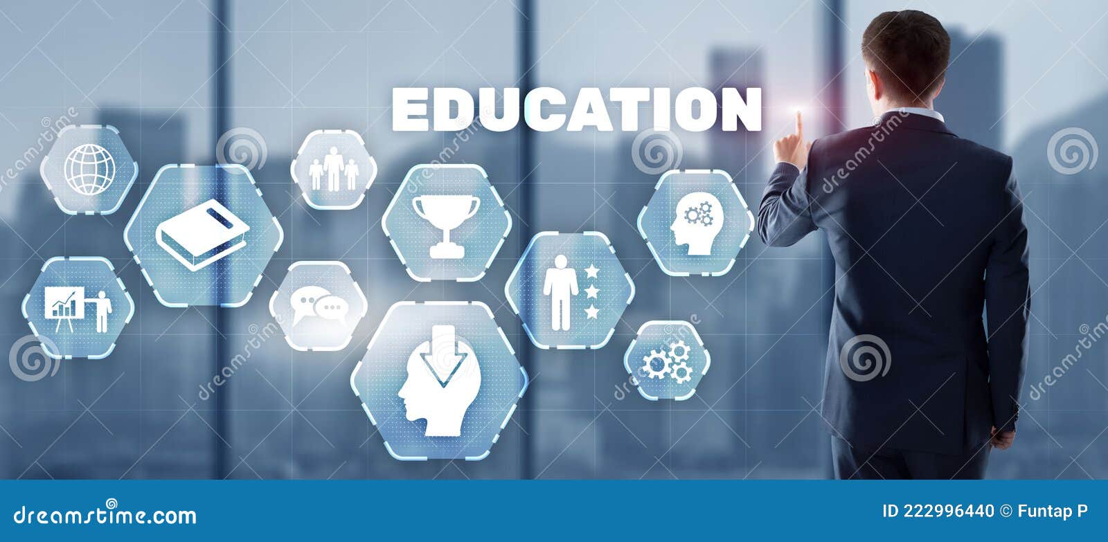 Education Process of Facilitating Learning. Business Education Concept ...