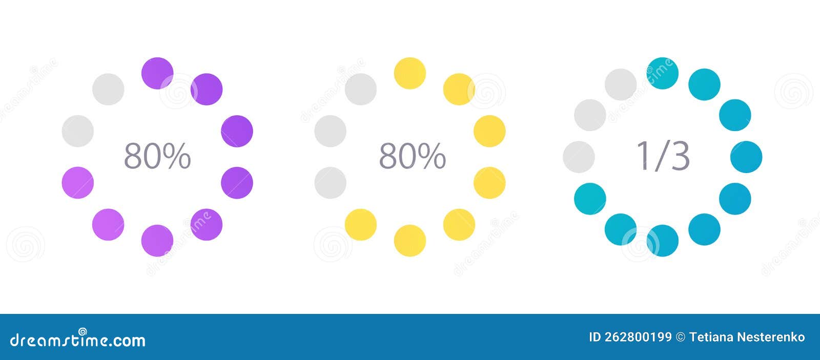 Education Program Completion Circle Infographic Design Template Set ...