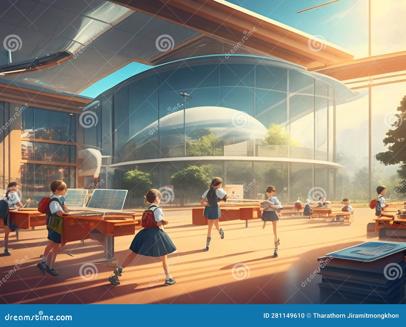 Education Redefined: Step into the Future with Our School Vision Stock ...