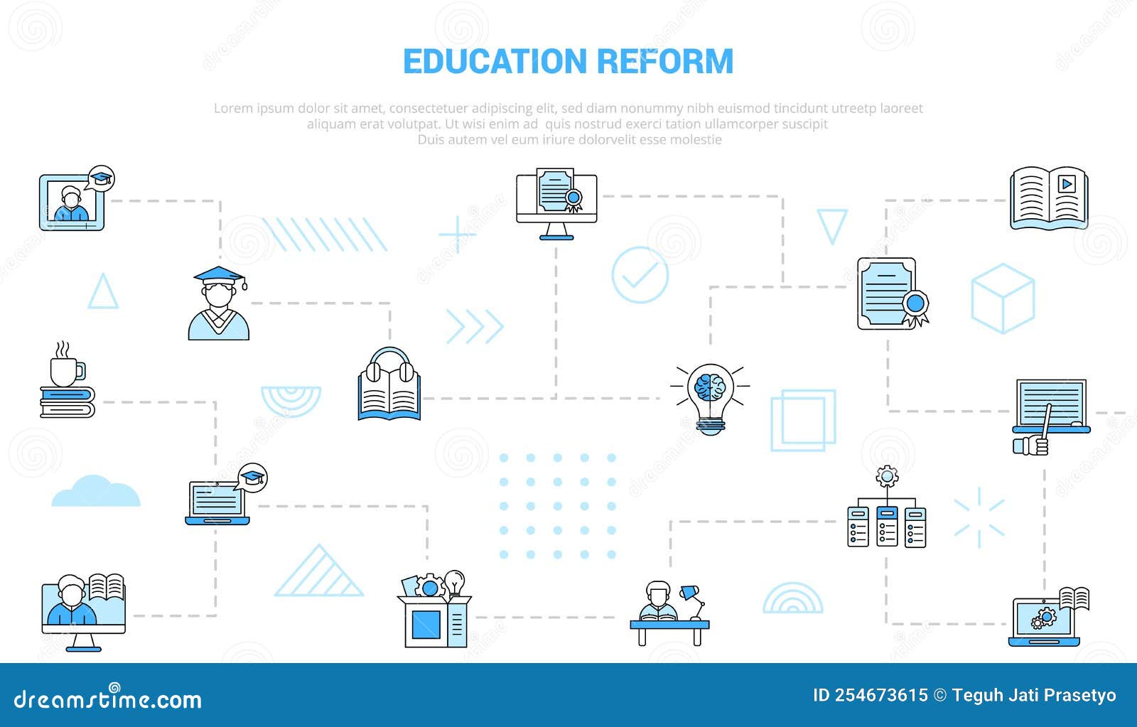Education Reform Line Icons Collection. Equality, Accountability ... Education Reform Line Icons Collection. Equality, Accountability ...
