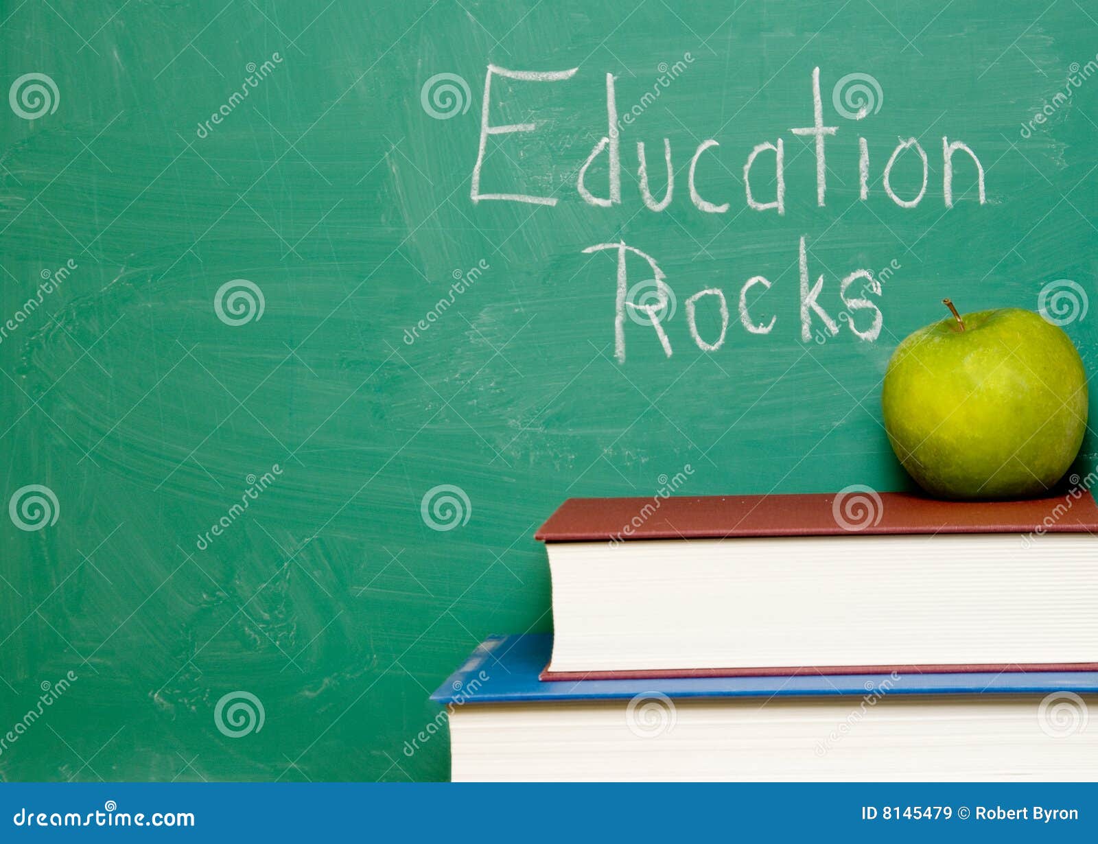 Education Rocks stock image. Image of board, black, green - 8145479