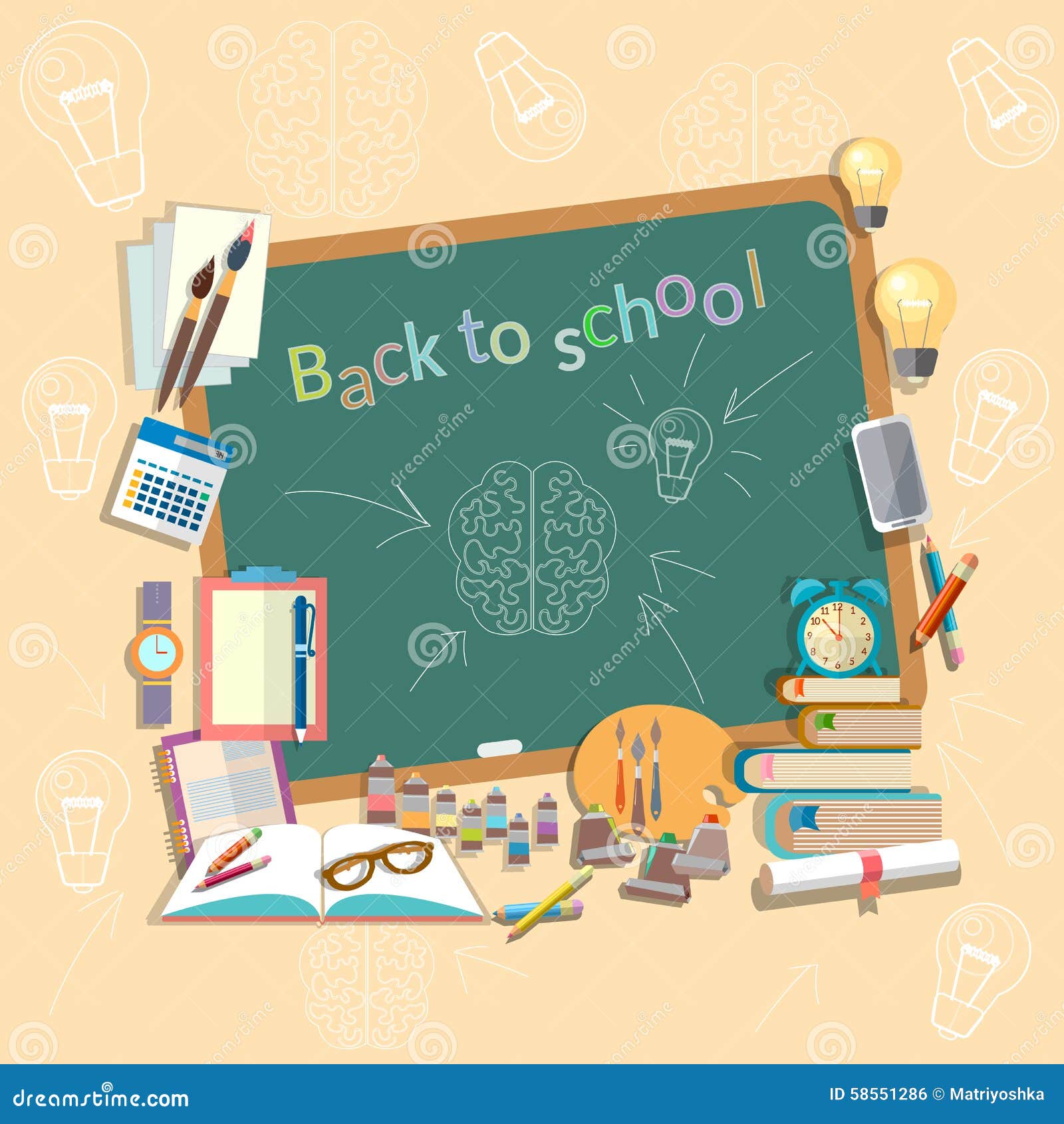 Back To College Background