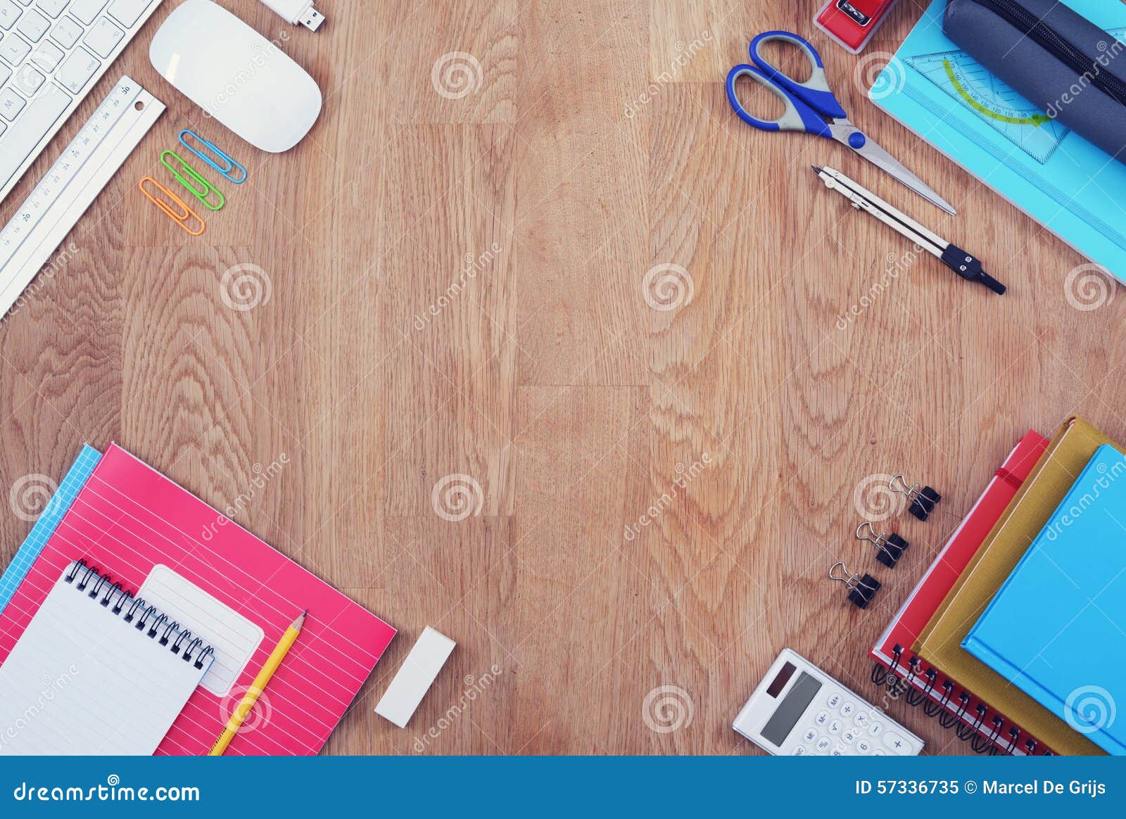 Education and School Hero Header Stock Image - Image of stationery ...