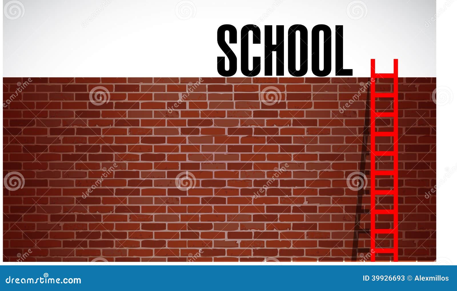 Education School Ladder Illustration Design Stock Illustration ...