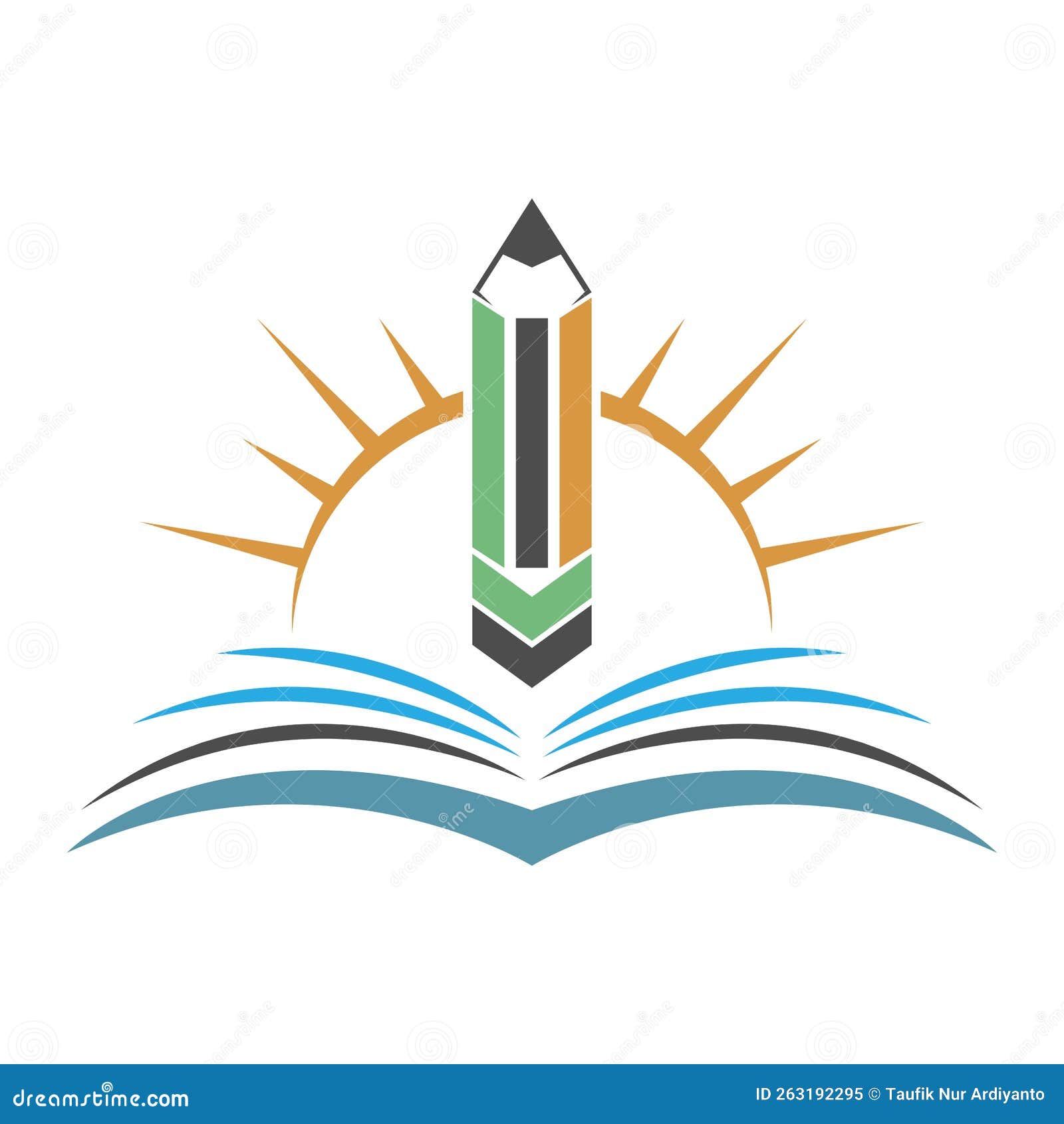 Education School Logo Design Stock Illustration - Illustration of smart ...