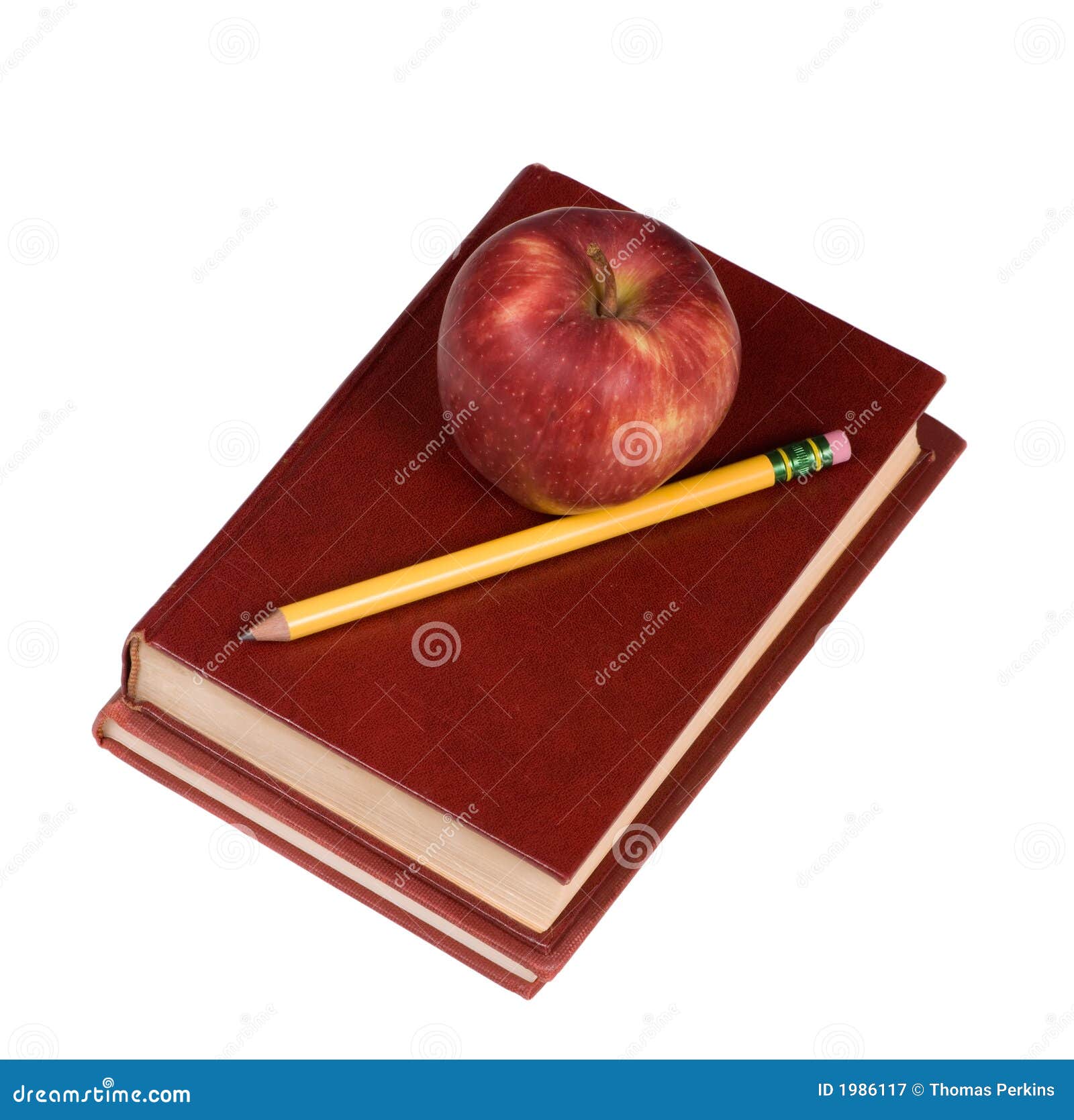Education Series (apple and Book 2) Stock Image - Image of education ...