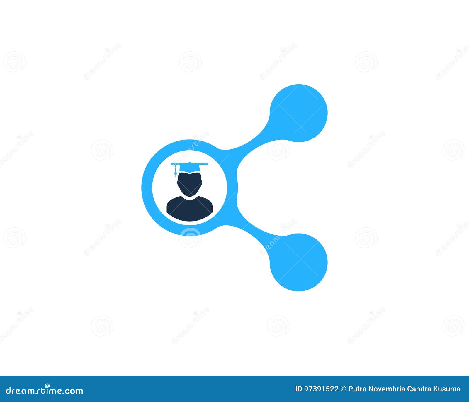 Education Share Icon Logo Design Element Stock Vector - Illustration of ...