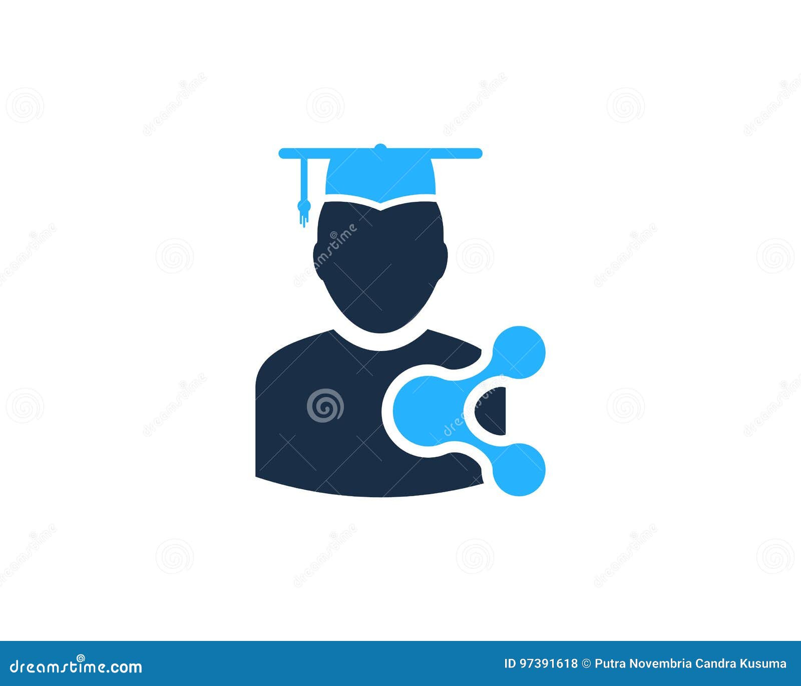Education Share Icon Logo Design Element Stock Vector - Illustration of ...