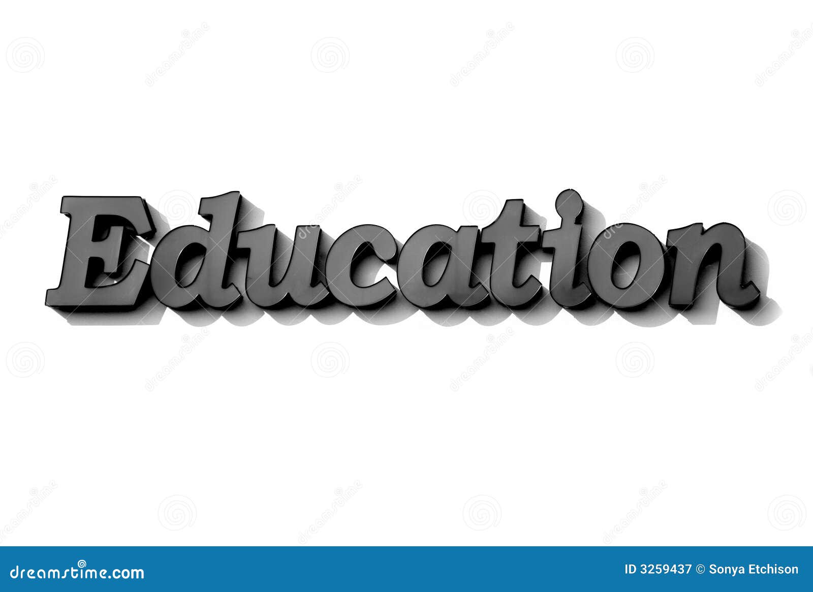 Education Sign stock image. Image of signs, sign, shadow - 3259437