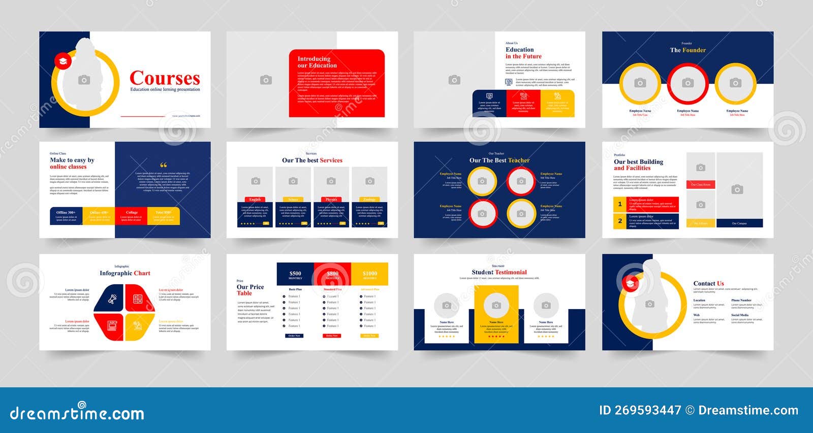 Education Slide or Education Powerpoint Presentation or Course Slide ...