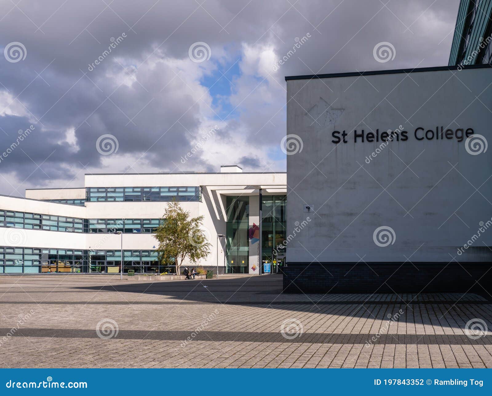 Education in St Helens Merseyside Editorial Photography - Image of arms ...