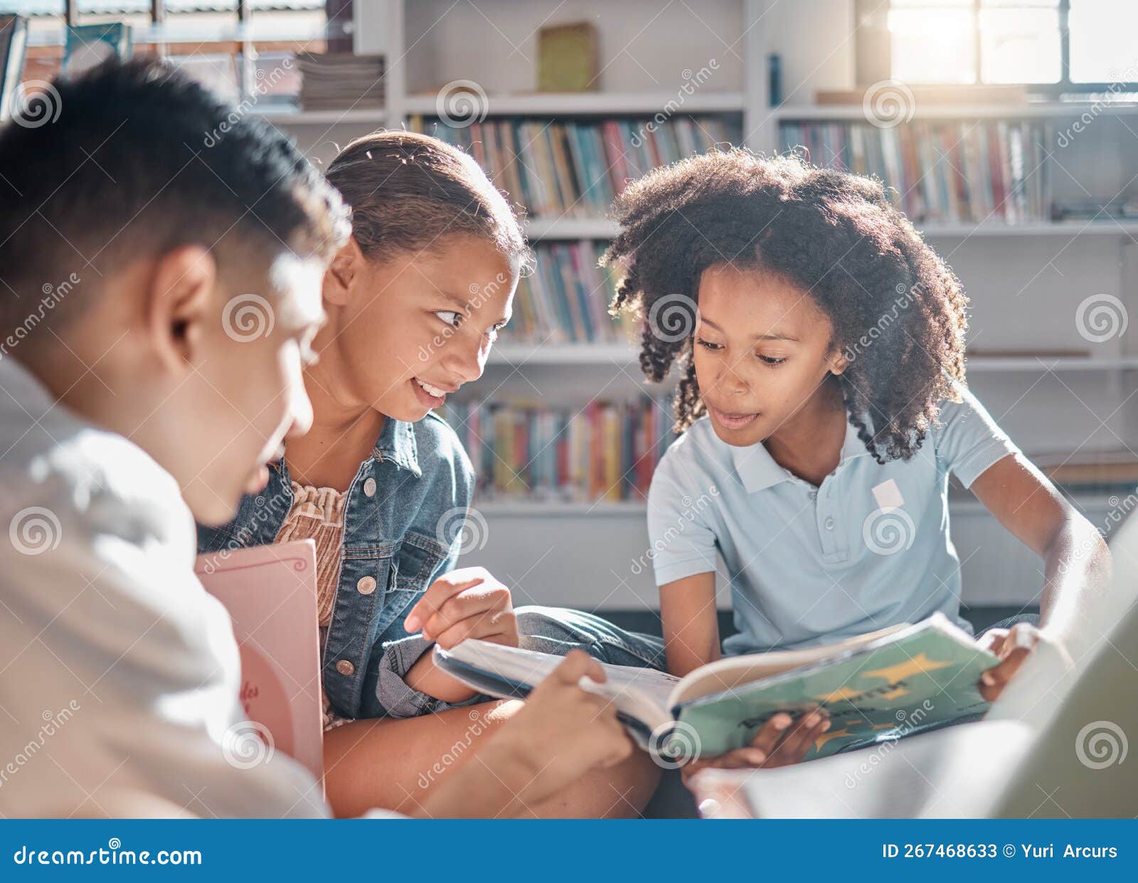Kids Collaboration Library Stock Photos - Free & Royalty-Free Stock ...