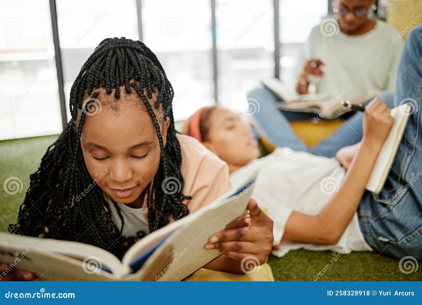 Education, Study and Learning Students Group of People Studying for ...