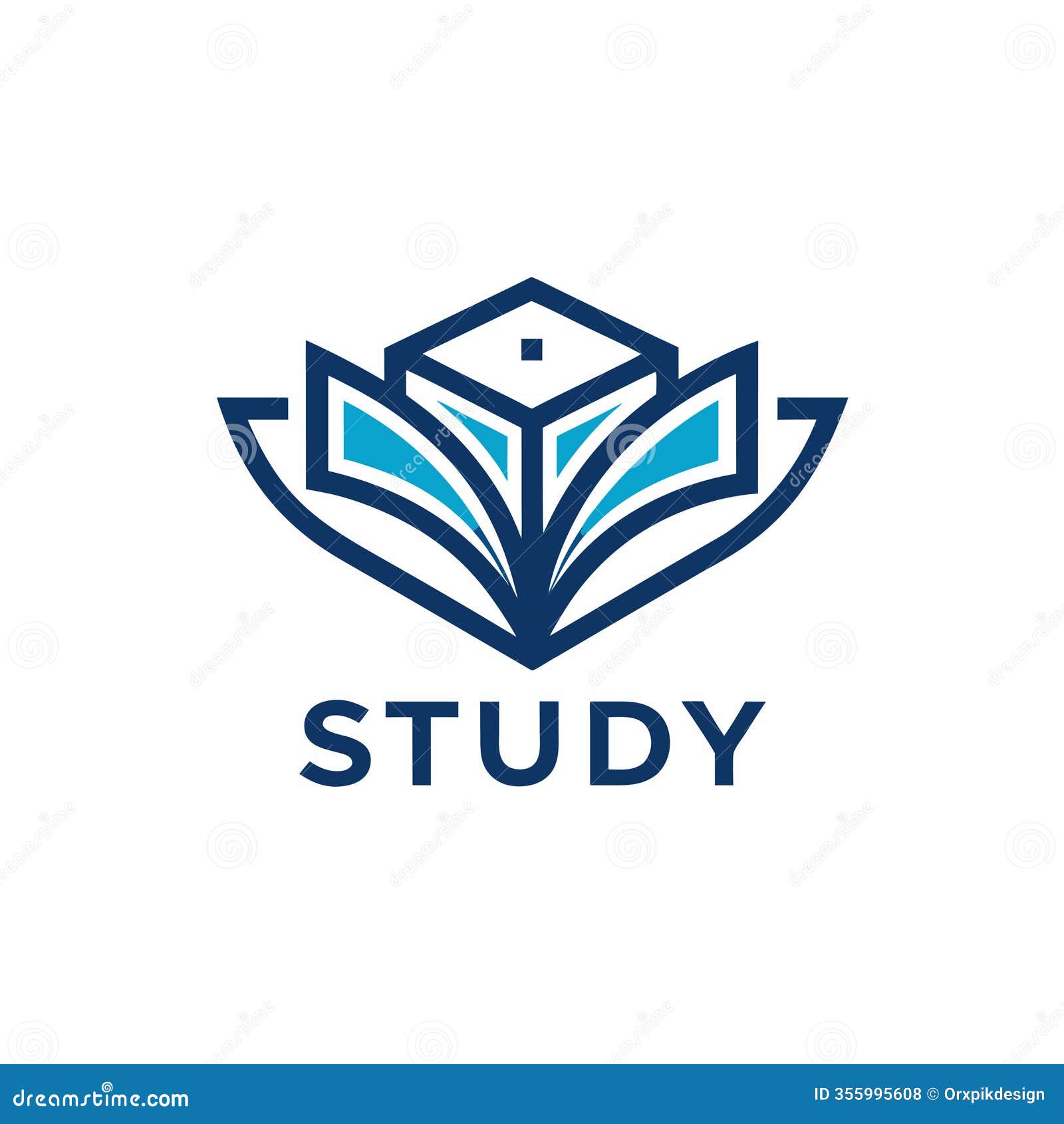 Educational Business Logo Template for Study and Learning Services ...