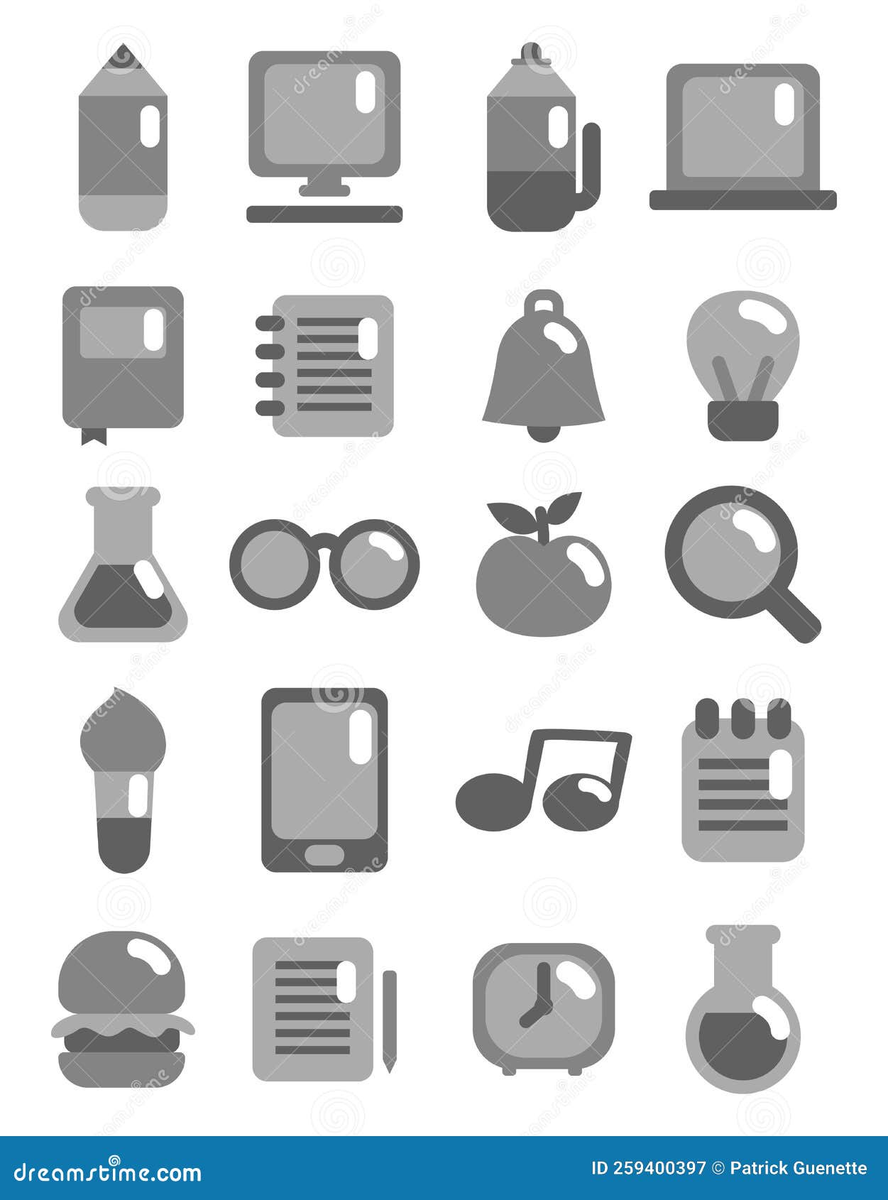 Education system, icon stock vector. Illustration of mass - 259400397