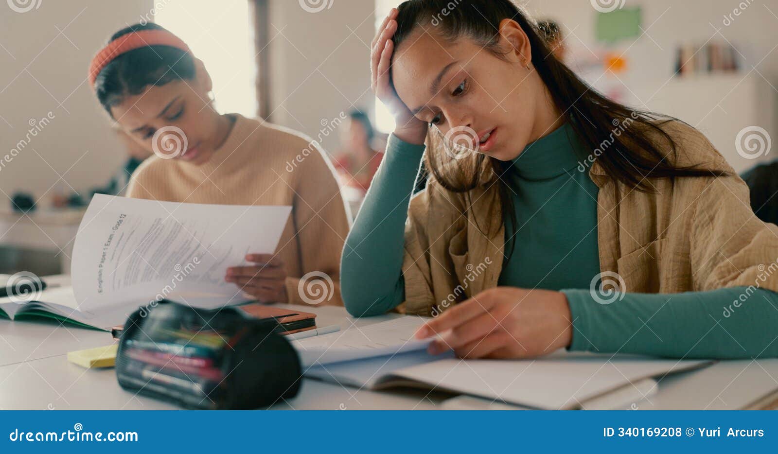 Education, Thinking or People in High School for Exam, Assignment or ...
