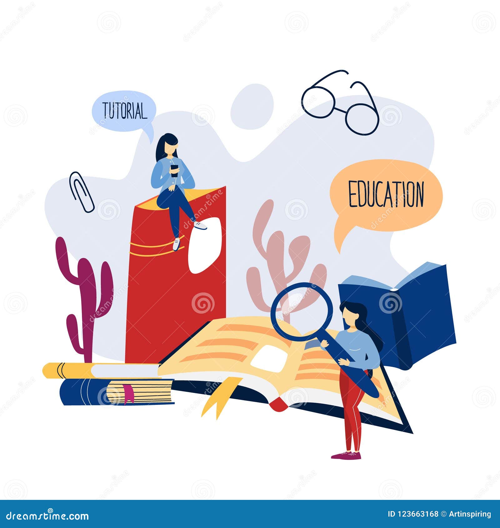 Education Concept Illustration Stock Vector - Illustration of icon ...