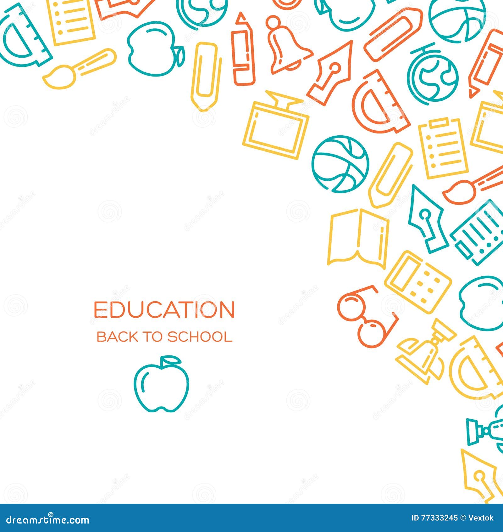 Education Vector Wallpaper