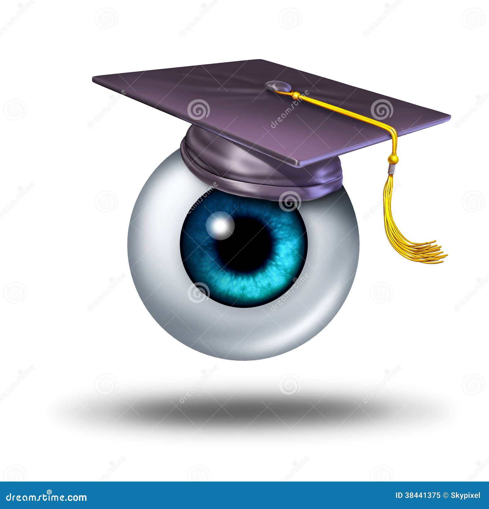 Education Vision stock illustration. Illustration of brain - 38441375