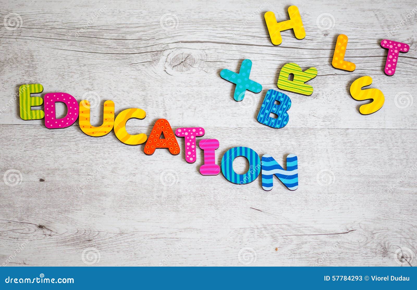 Education stock image. Image of spelling, wooden, letter - 57784293