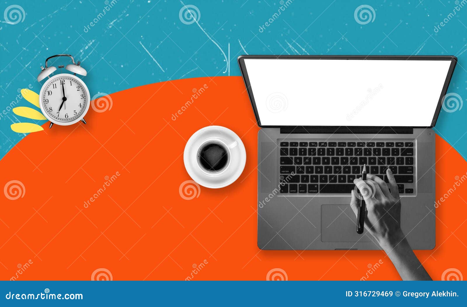 Education and Work in the Field of Computer Technology. Art Collage or ...