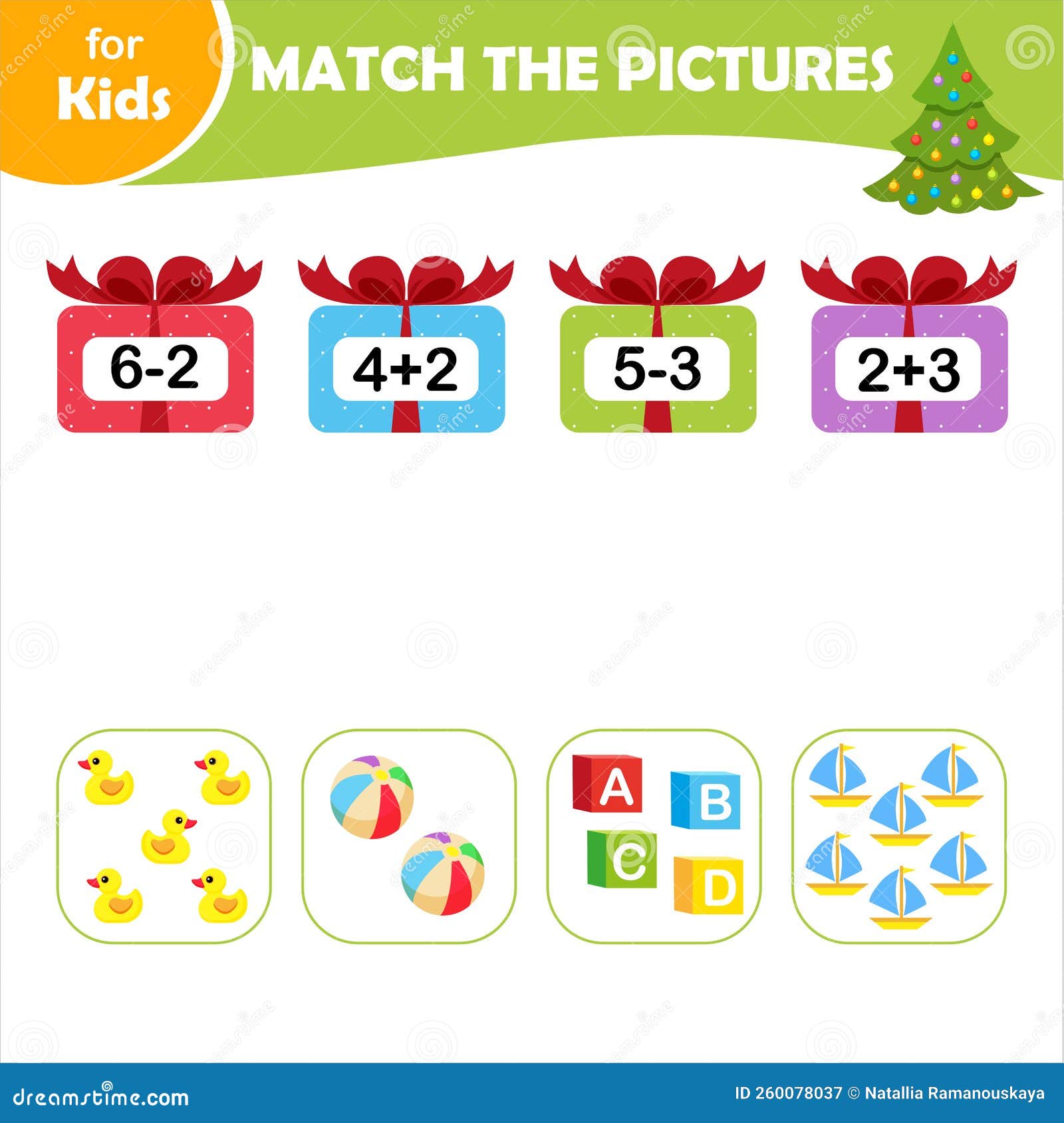 Educational Children S Game. Math Game, Solve an Example, Task, Numbers ...