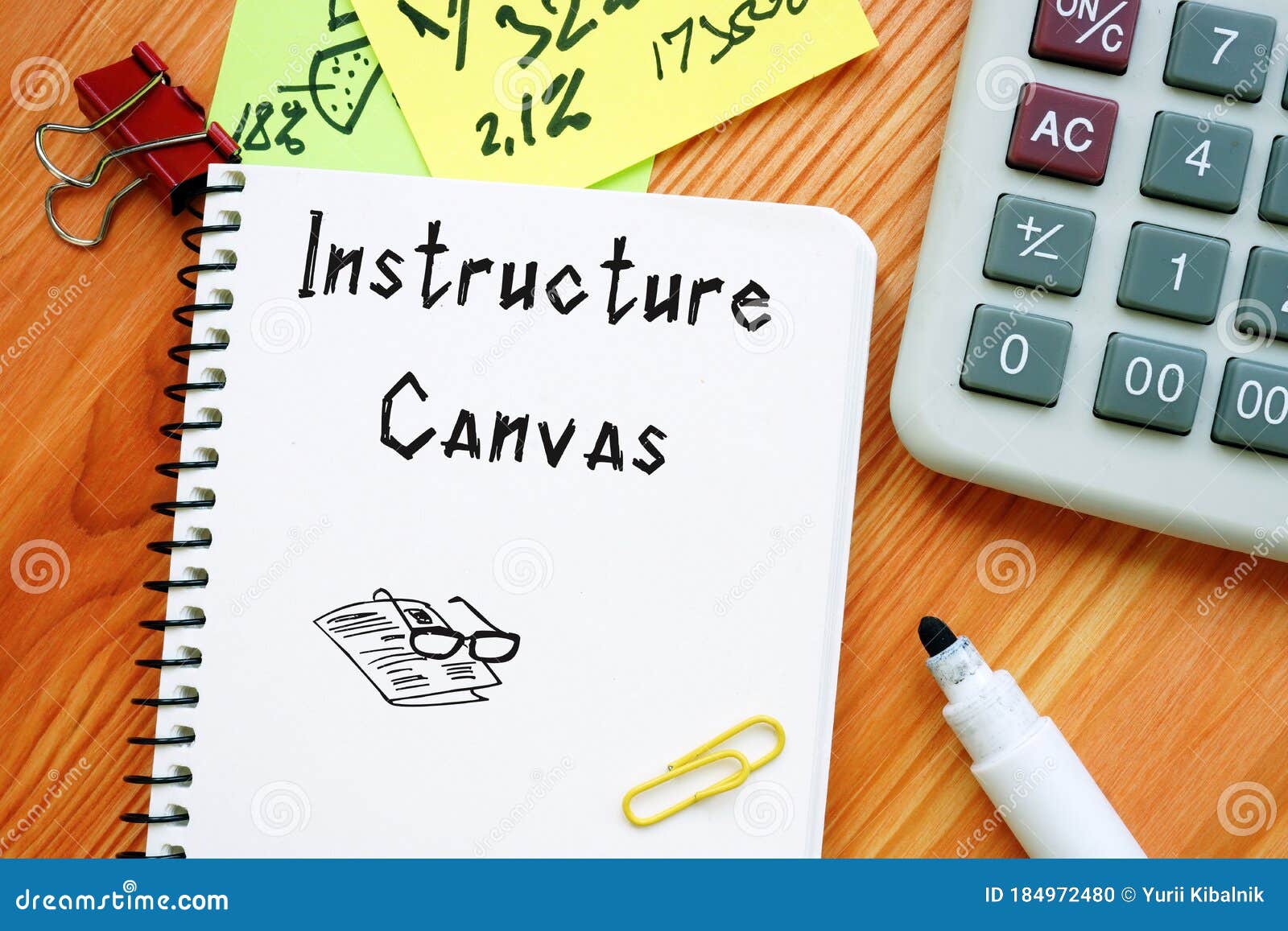 Educational Concept about Instructure Canvas with Sign on the Page ...